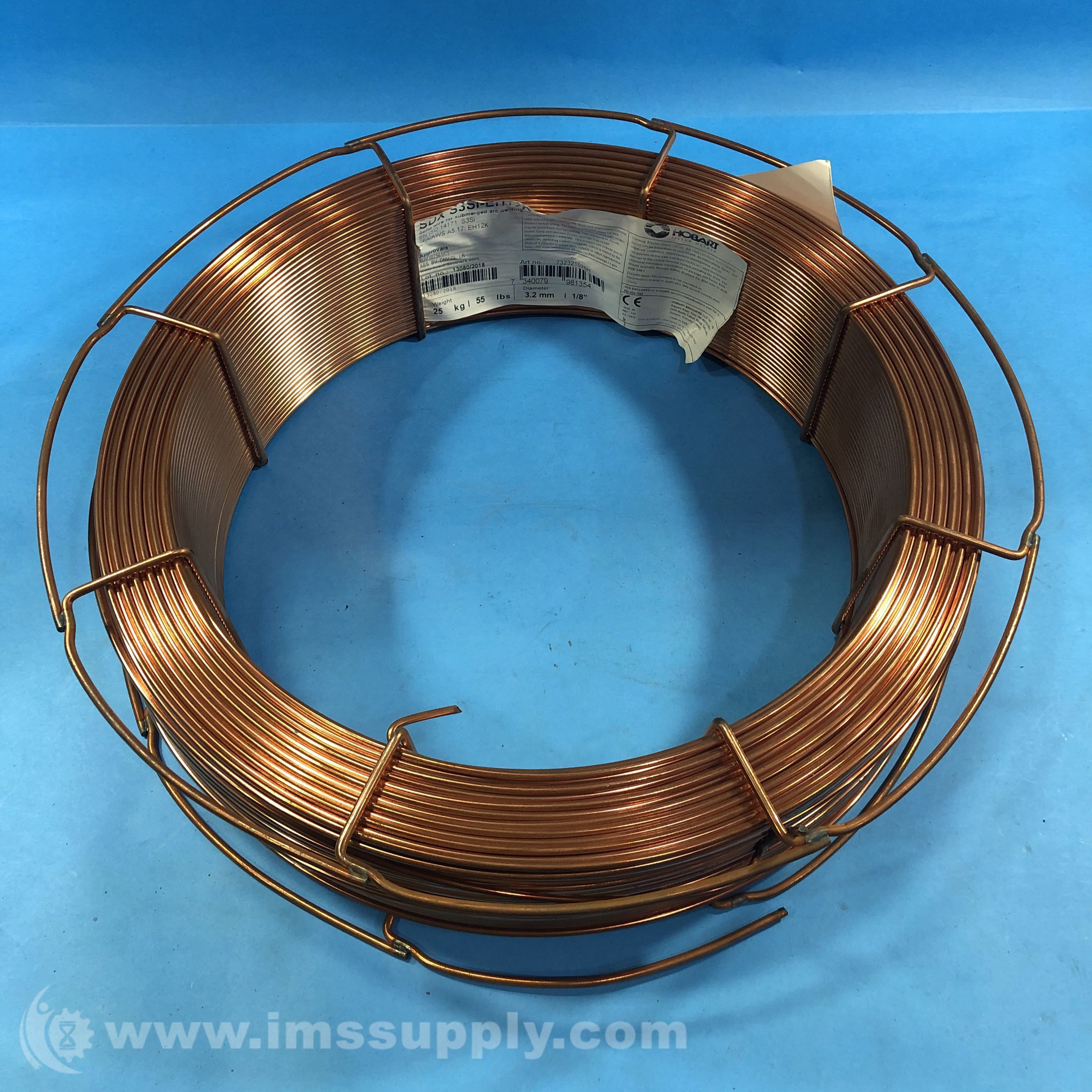 Hobart 732321025H SDX S3S1-EH12K SDX Carbon Steel Solid Wire - IMS Supply