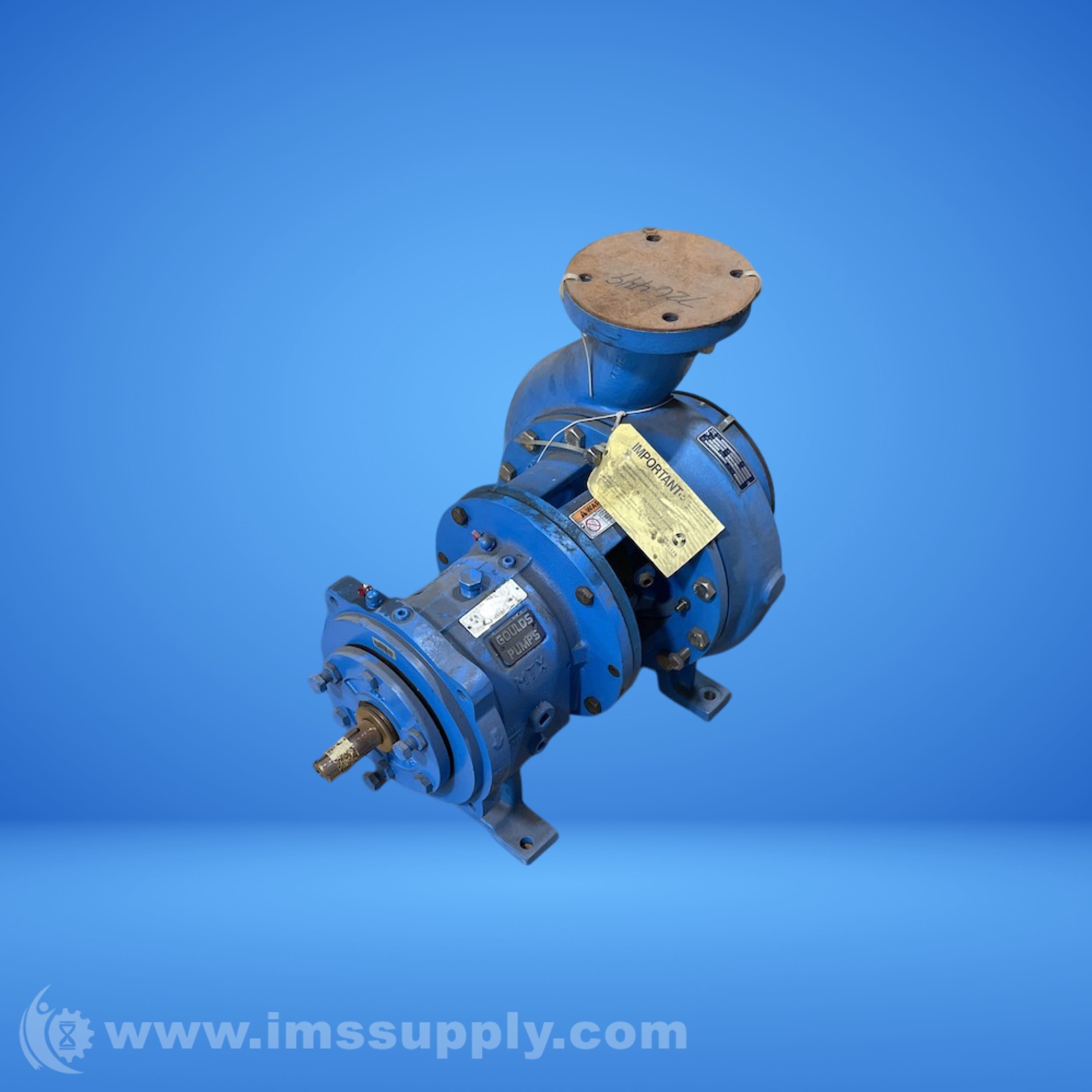 Goulds Pump 3196 3X4-10H - IMS Supply