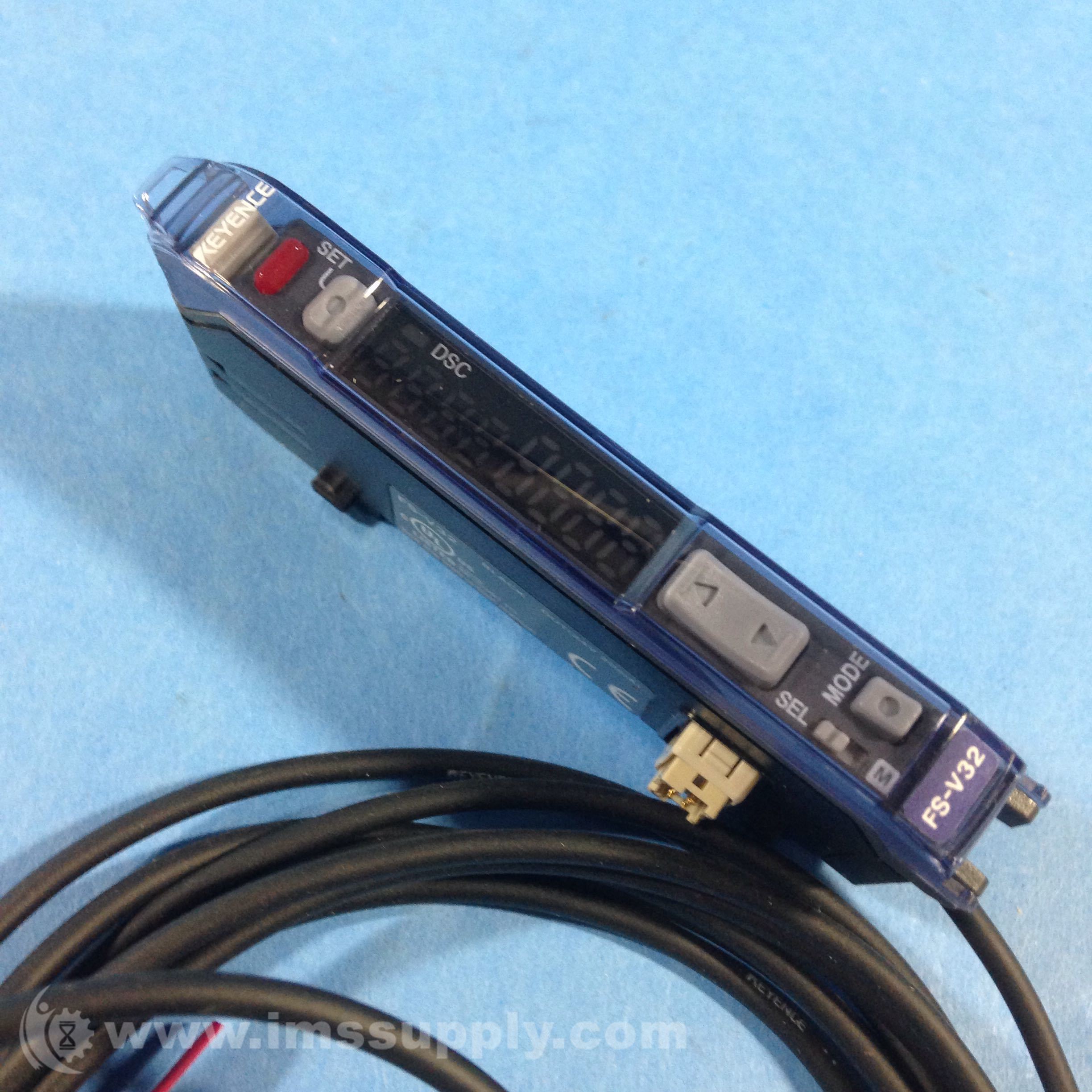 Keyence Corp FS-V32 Dual Digital Display Fiber Amplifier - IMS Supply