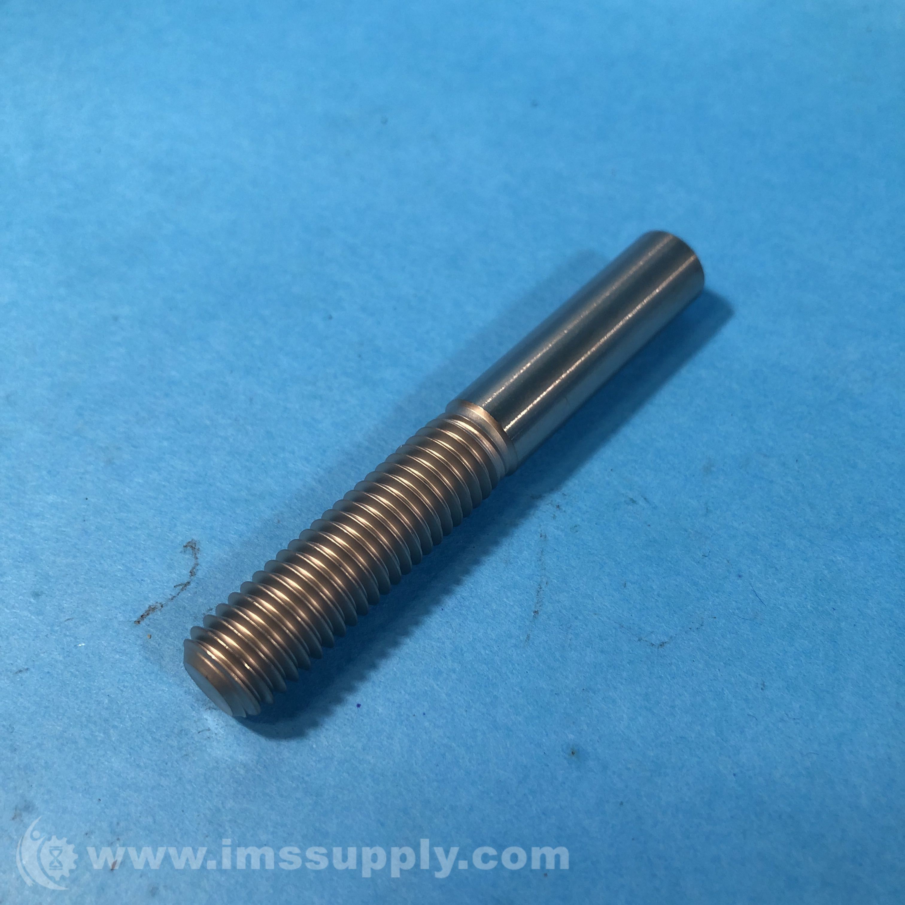 Stainless Steel Partially Threaded Rod, 4'' LG - IMS Supply