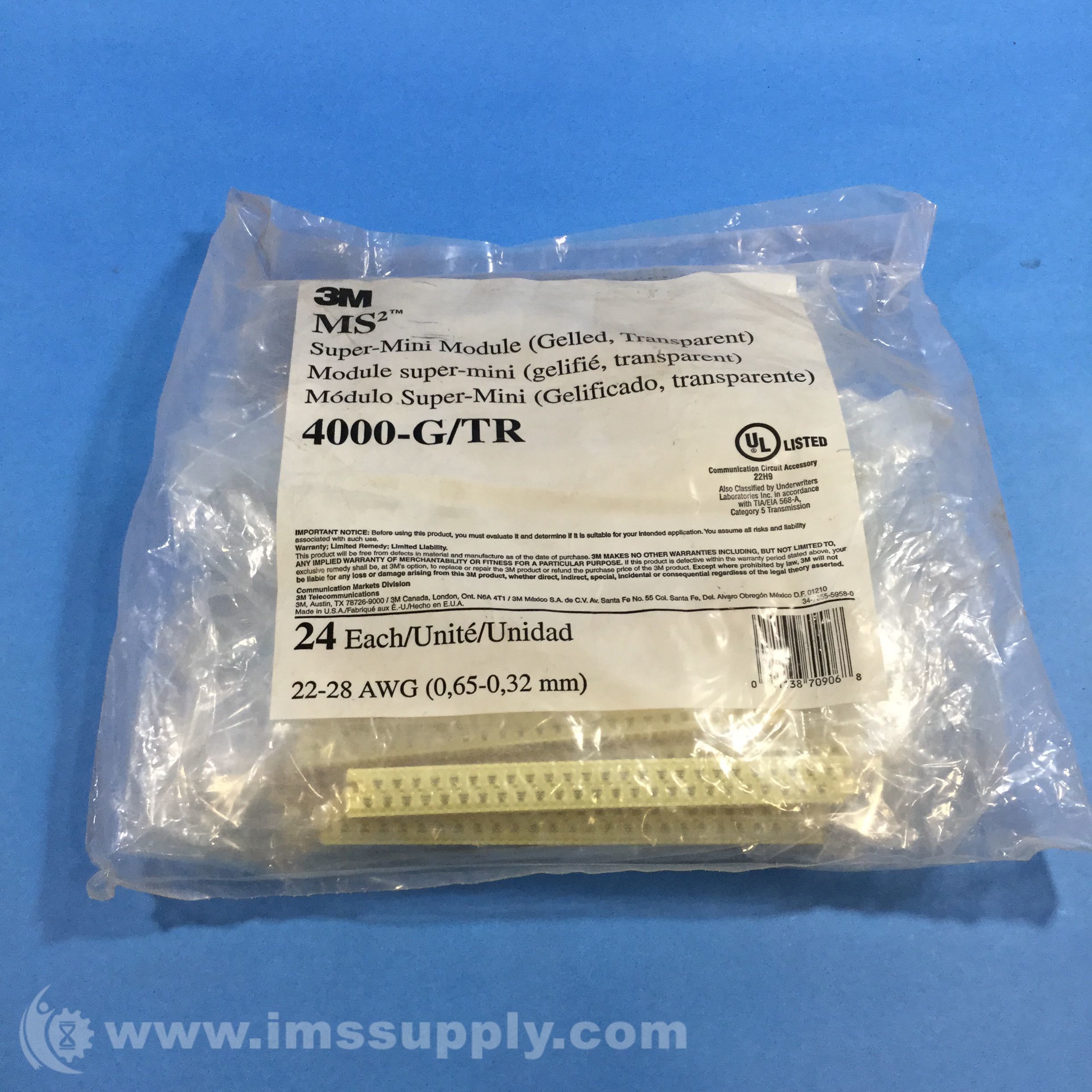 3M 4000-G/TR Super-Mini Splicing Module (GEL) - IMS Supply