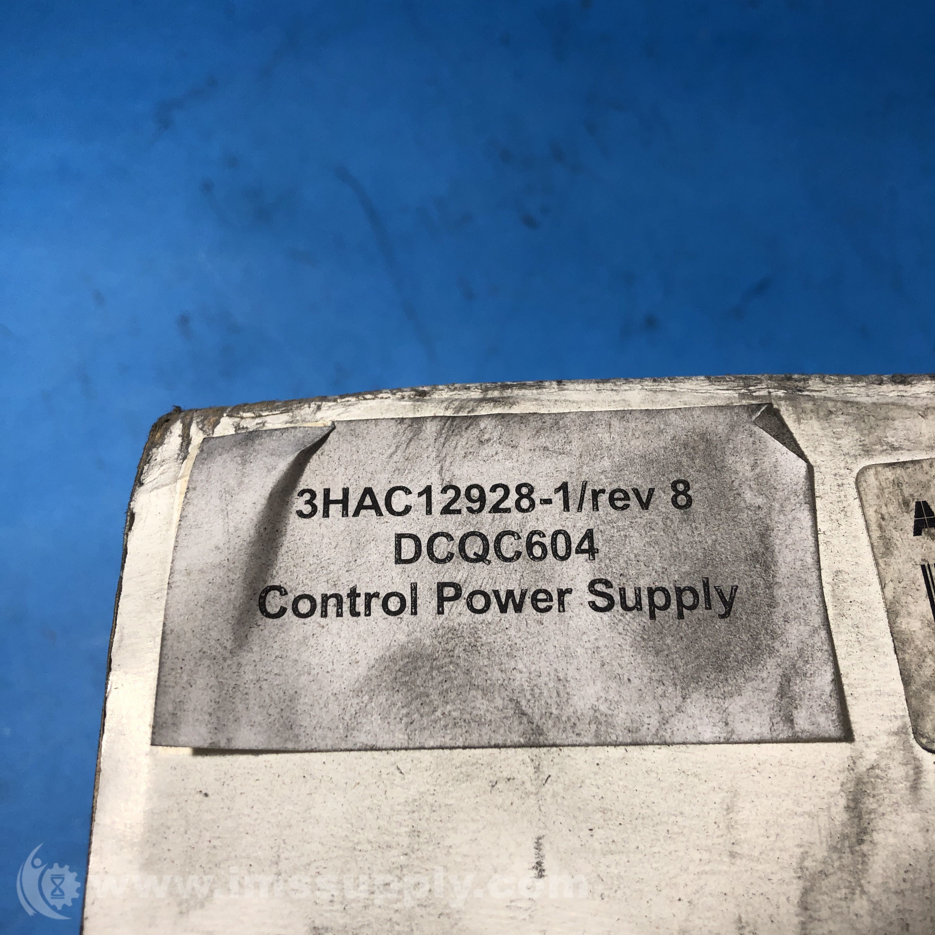 ABB 3HAC12928-1 DSQC 604 Power Supply - IMS Supply
