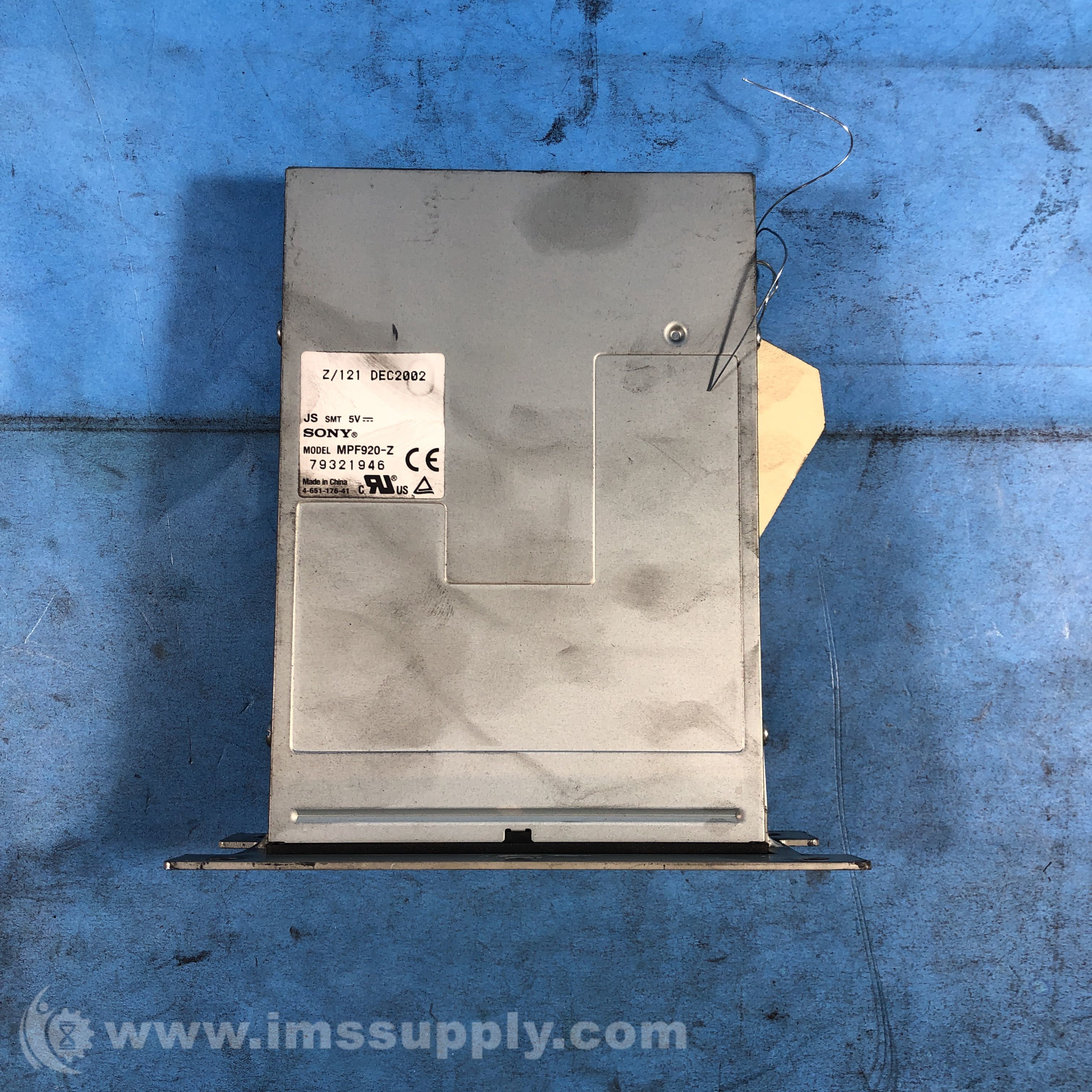Sony MPF920-Z Disk Drive - Floppy Disk (1.44 MB) - IMS Supply