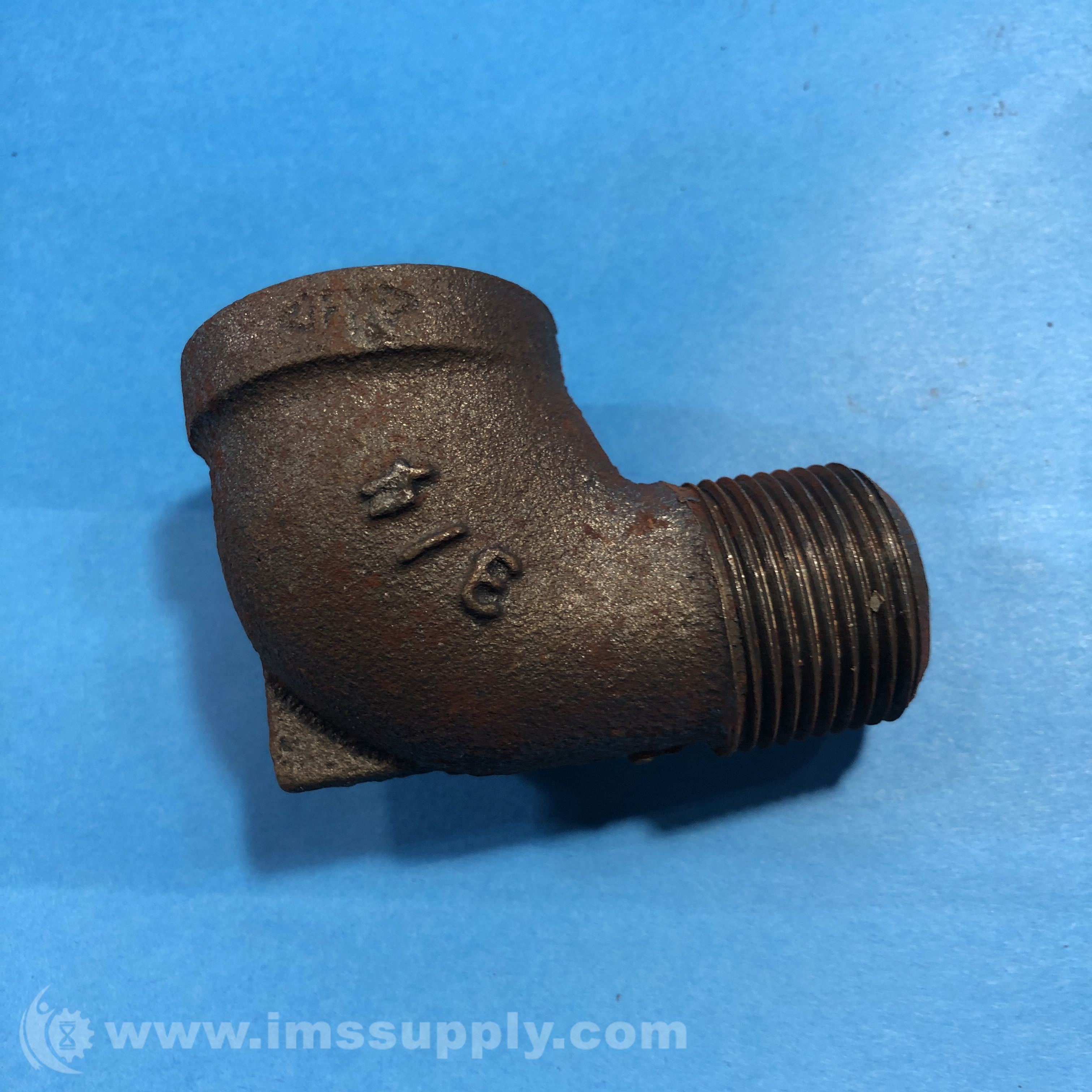 Ward 3/4 Cast Iron 90 Degree Elbow Fitting - IMS Supply