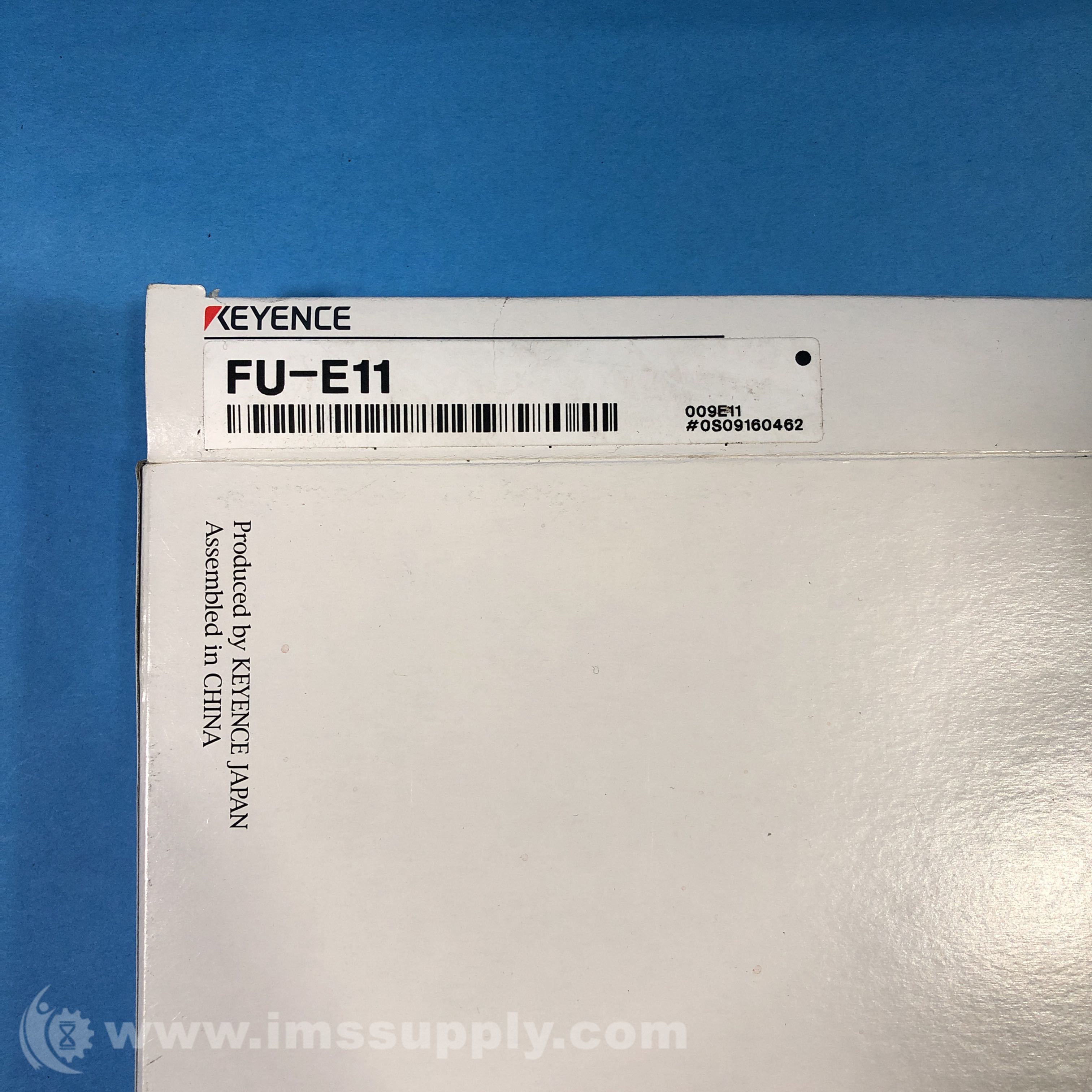 Keyence FU-E11 Transmissive Fiber Unit, Area Type, 11-mm Wide - IMS Supply