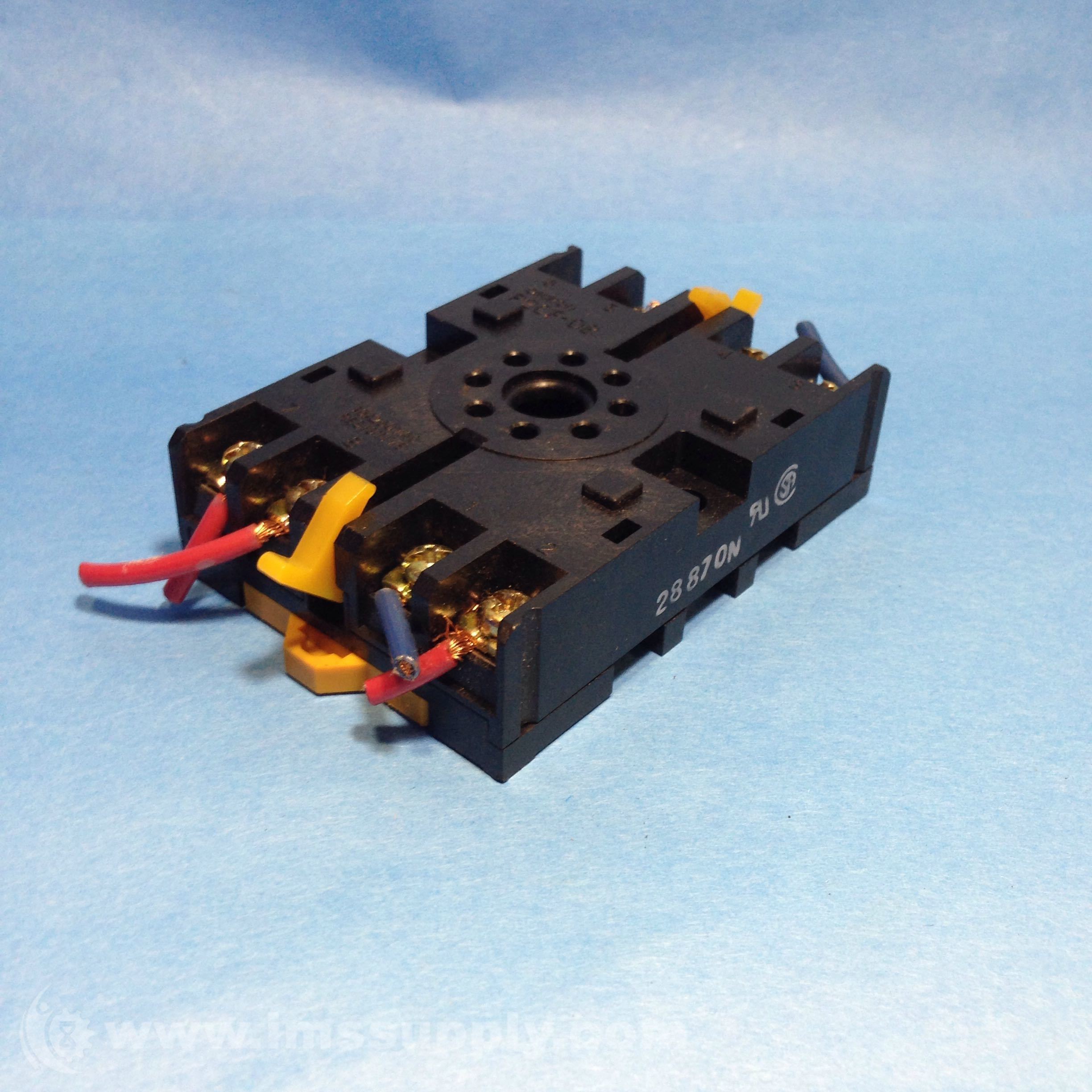 Omron P2CF-08 Relay Base 8 Pin 10AMP 250V - IMS Supply