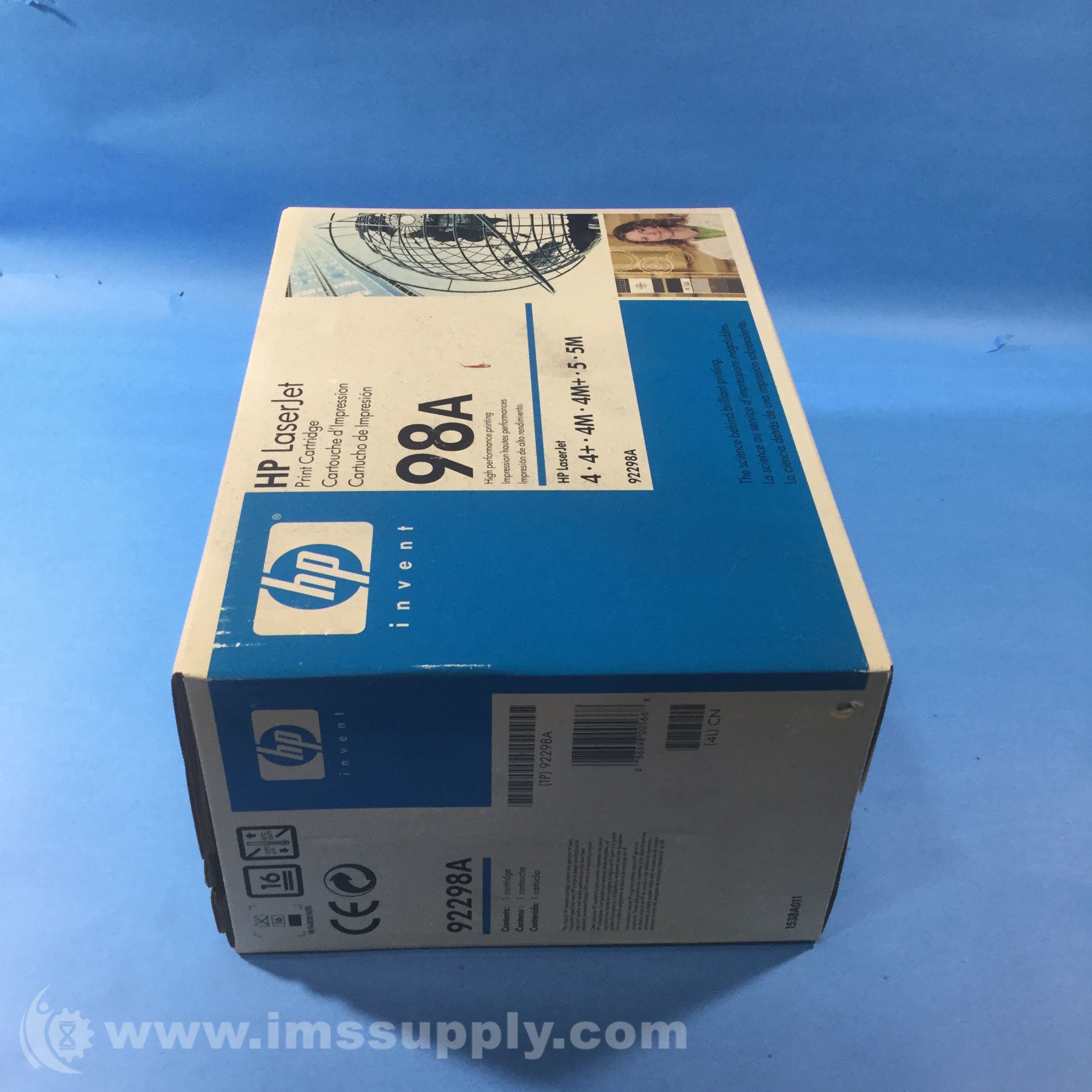 HP 92298A Laserjet Print Cartridge, Black - IMS Supply