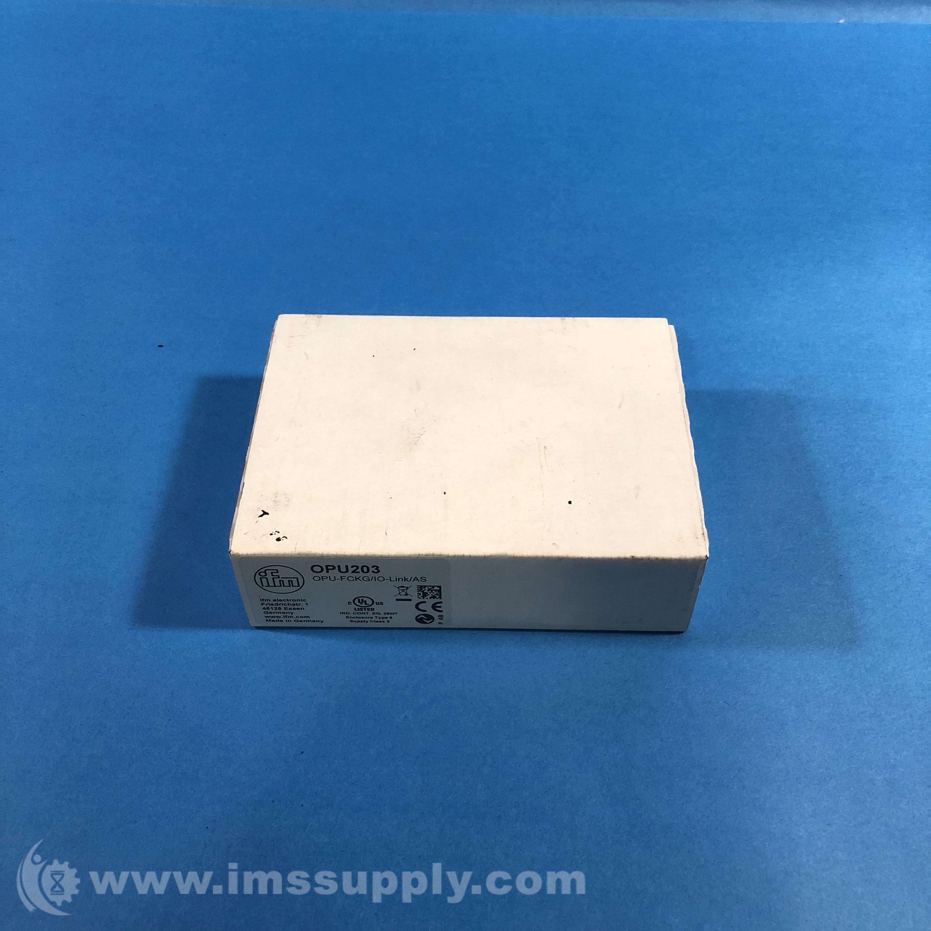 Ifm Efector OPU203 Photoelectric Fork Sensor - IMS Supply