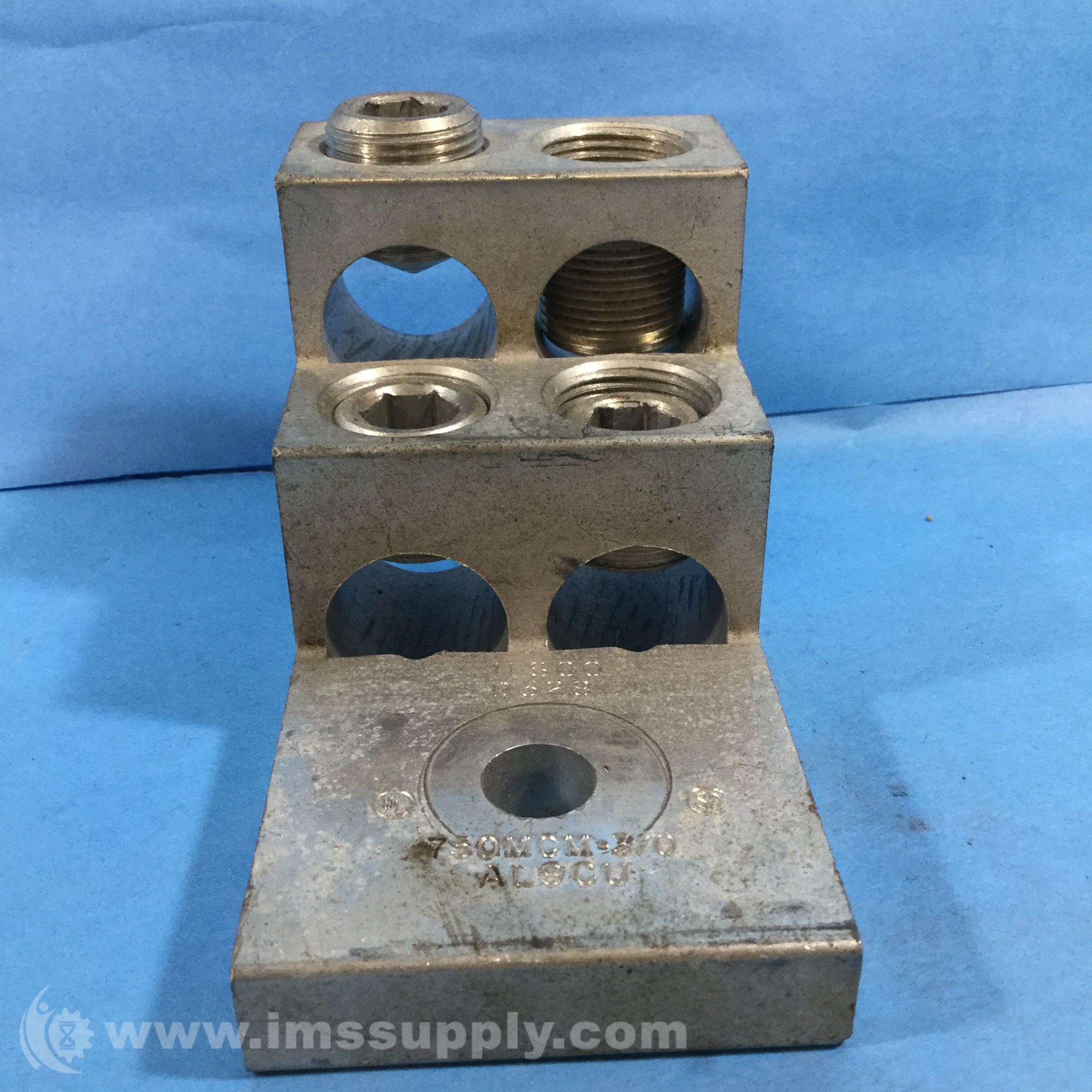 Ilsco D3281 Aluminum Block Lug Terminal - IMS Supply