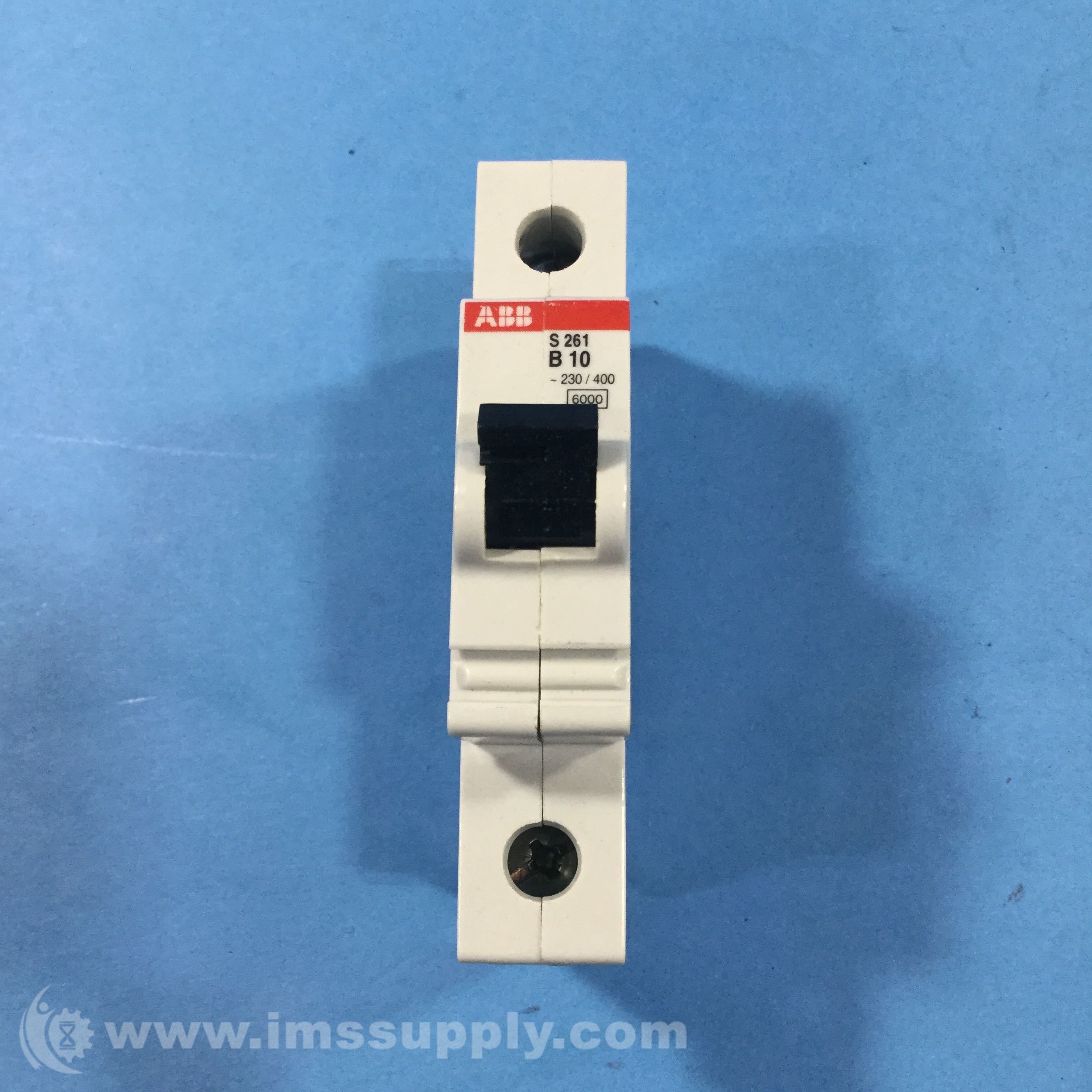 ABB S261-B10 Circuit Breaker, 10 Amp - IMS Supply