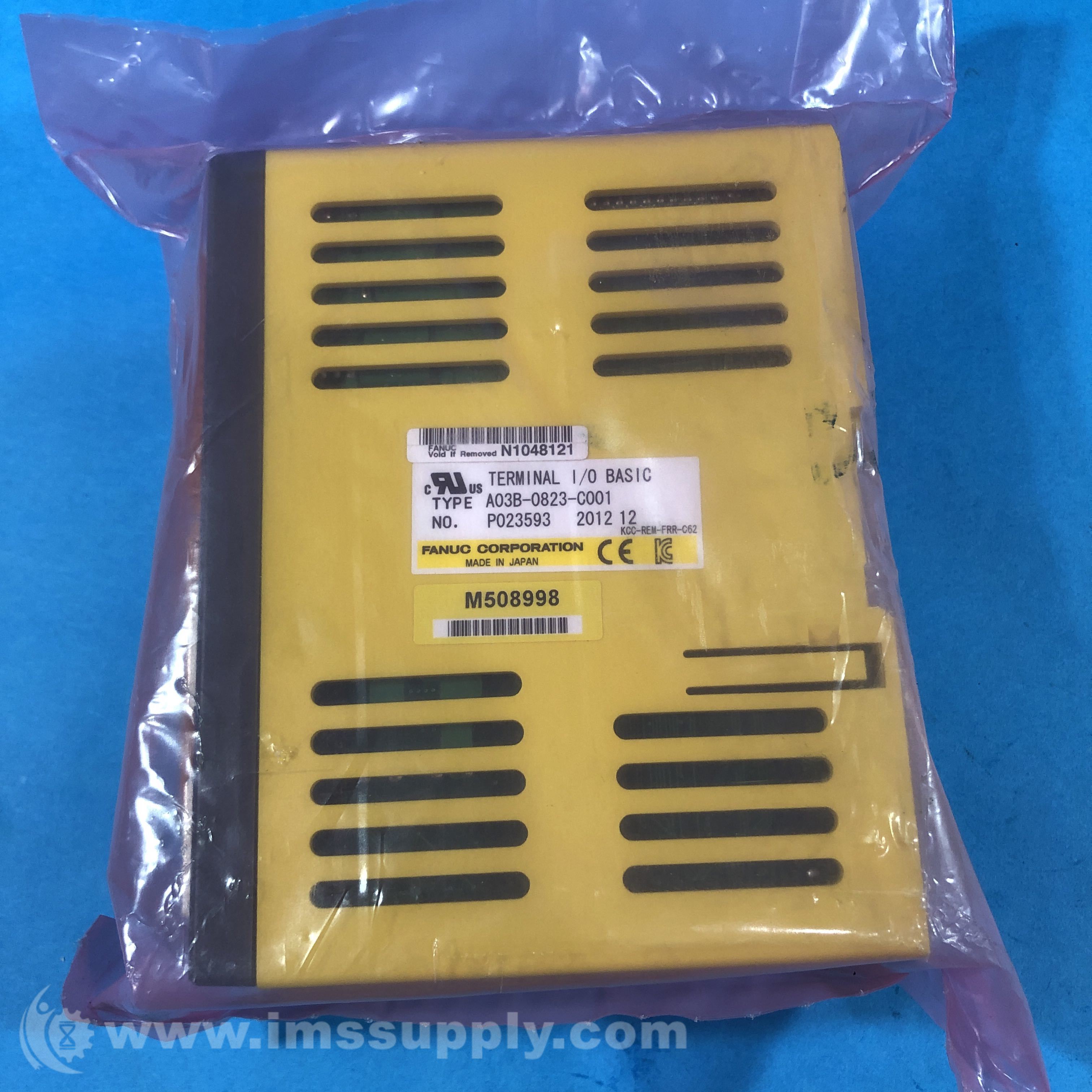 Fanuc A03B-0823-C001 Terminal Type I/O Basic Module - IMS Supply