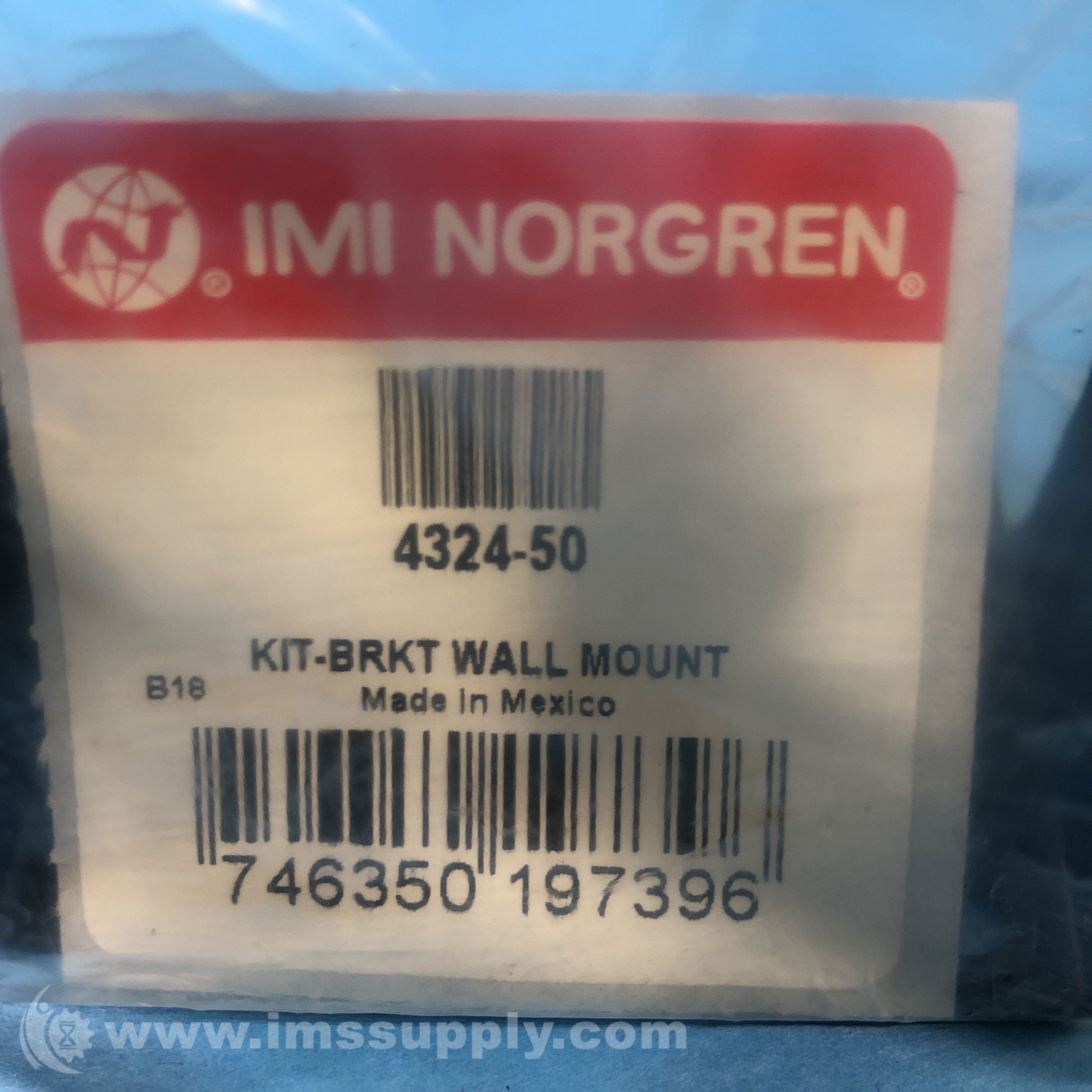 IMI Flow Design 4324-50 Universal Wall Mount Bracket Kit - IMS Supply