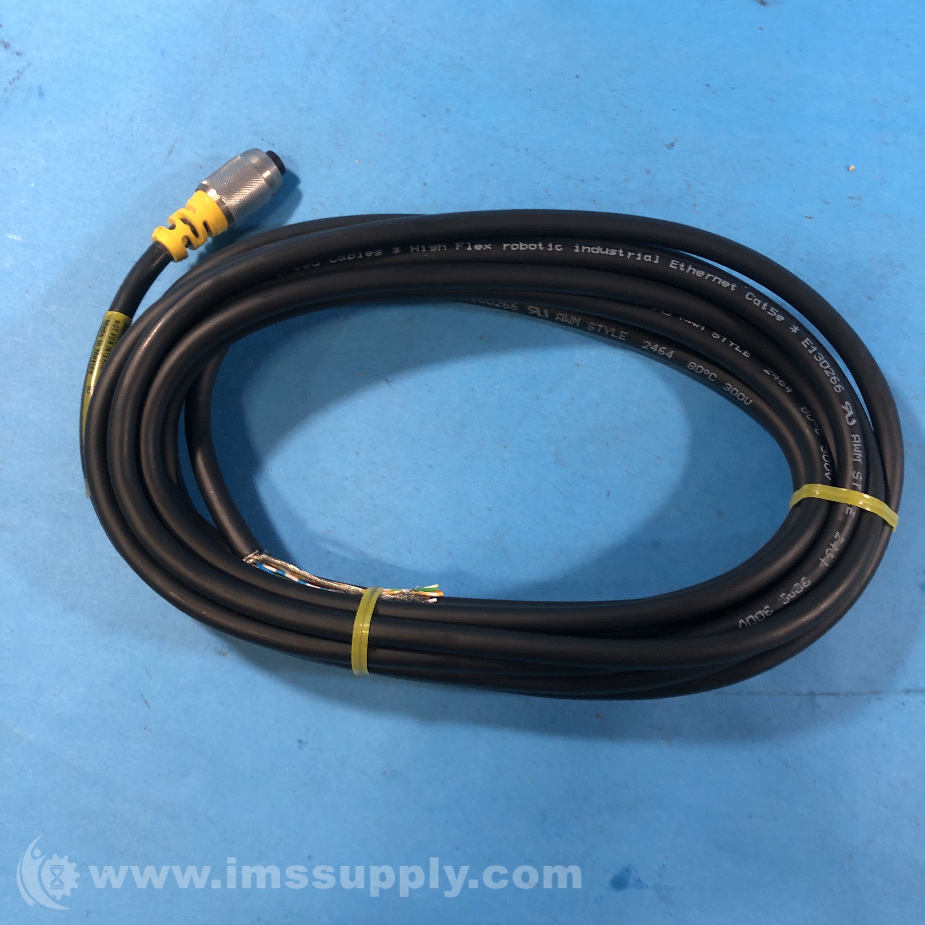 Molex 849010102 5 Meter Cable, Female, M12, 8 Pole - IMS Supply