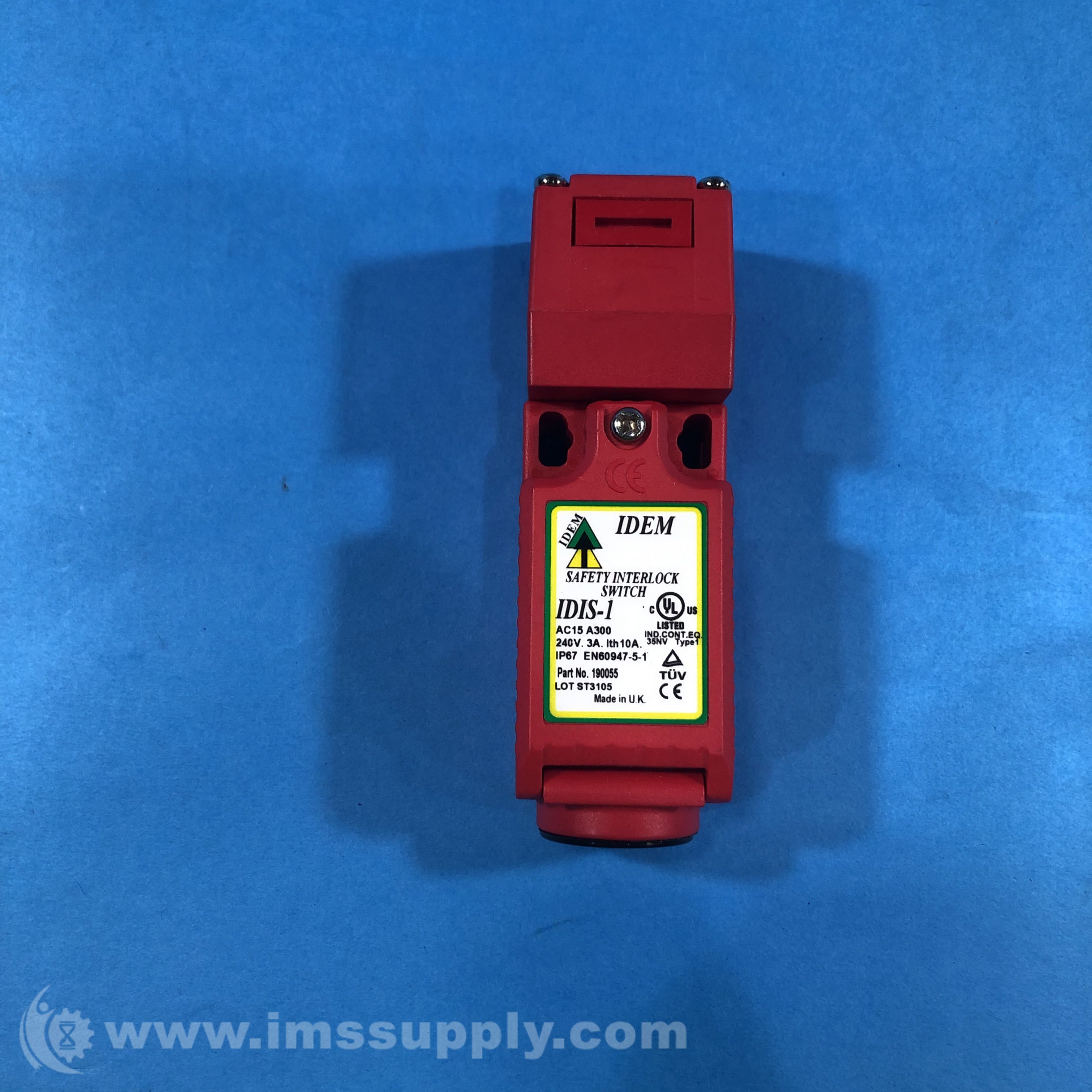 IDEM Safety Switches 190055 IDIS-1 Safety Interlock Switch - IMS Supply