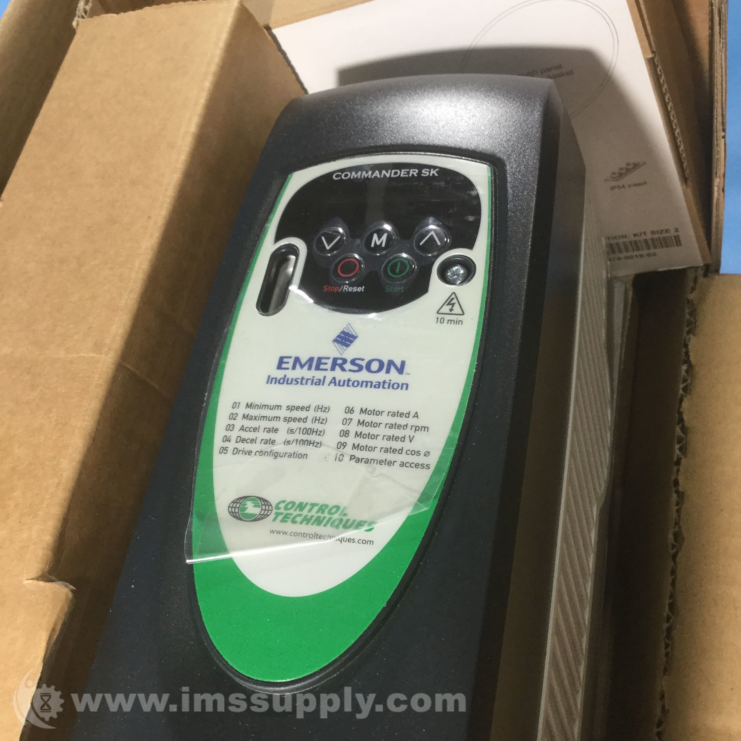 Emerson SK2401 AC Drives, Commander SK Series - IMS Supply