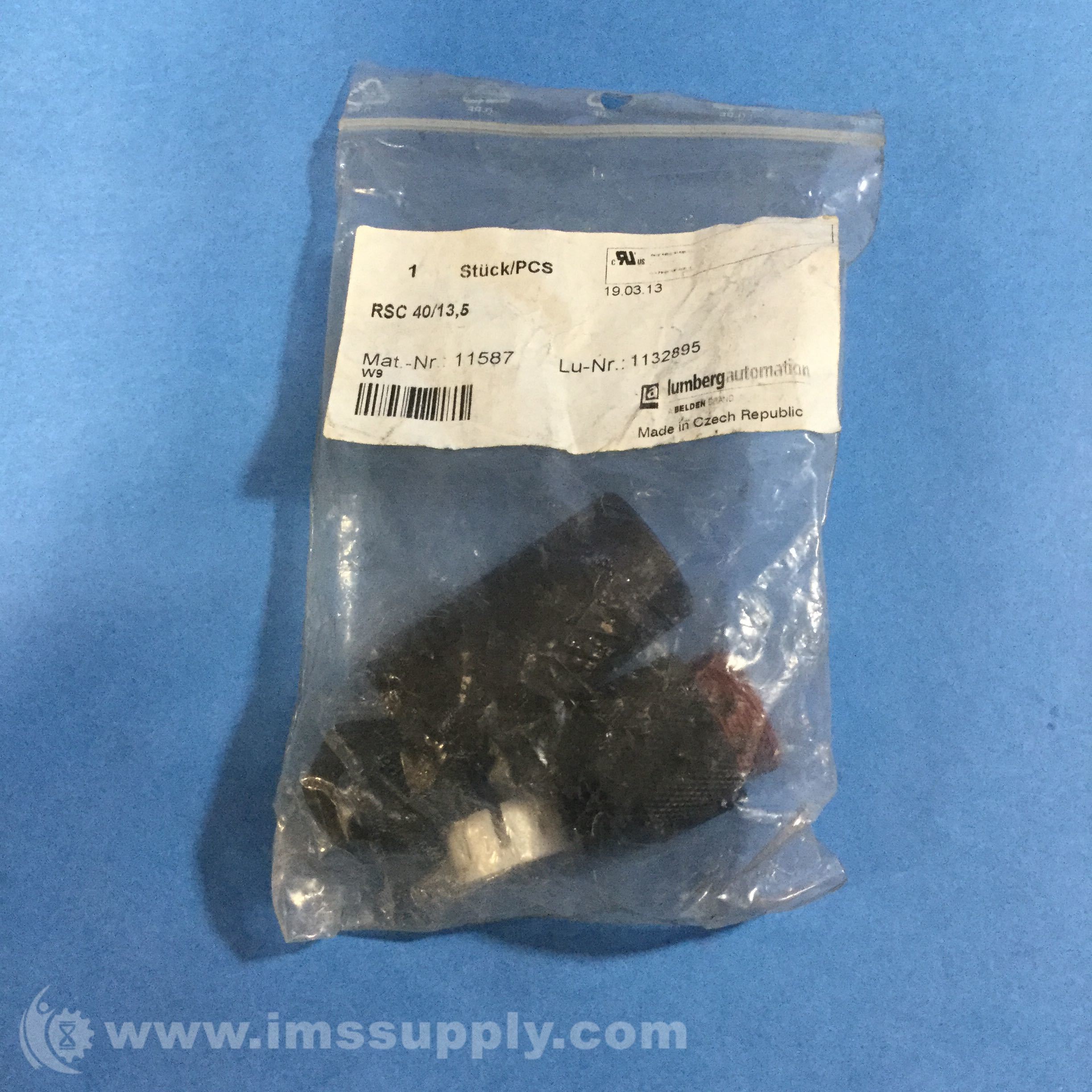 Lumberg RSC 40/13,5 Micro Field Attachable Connector - IMS Supply