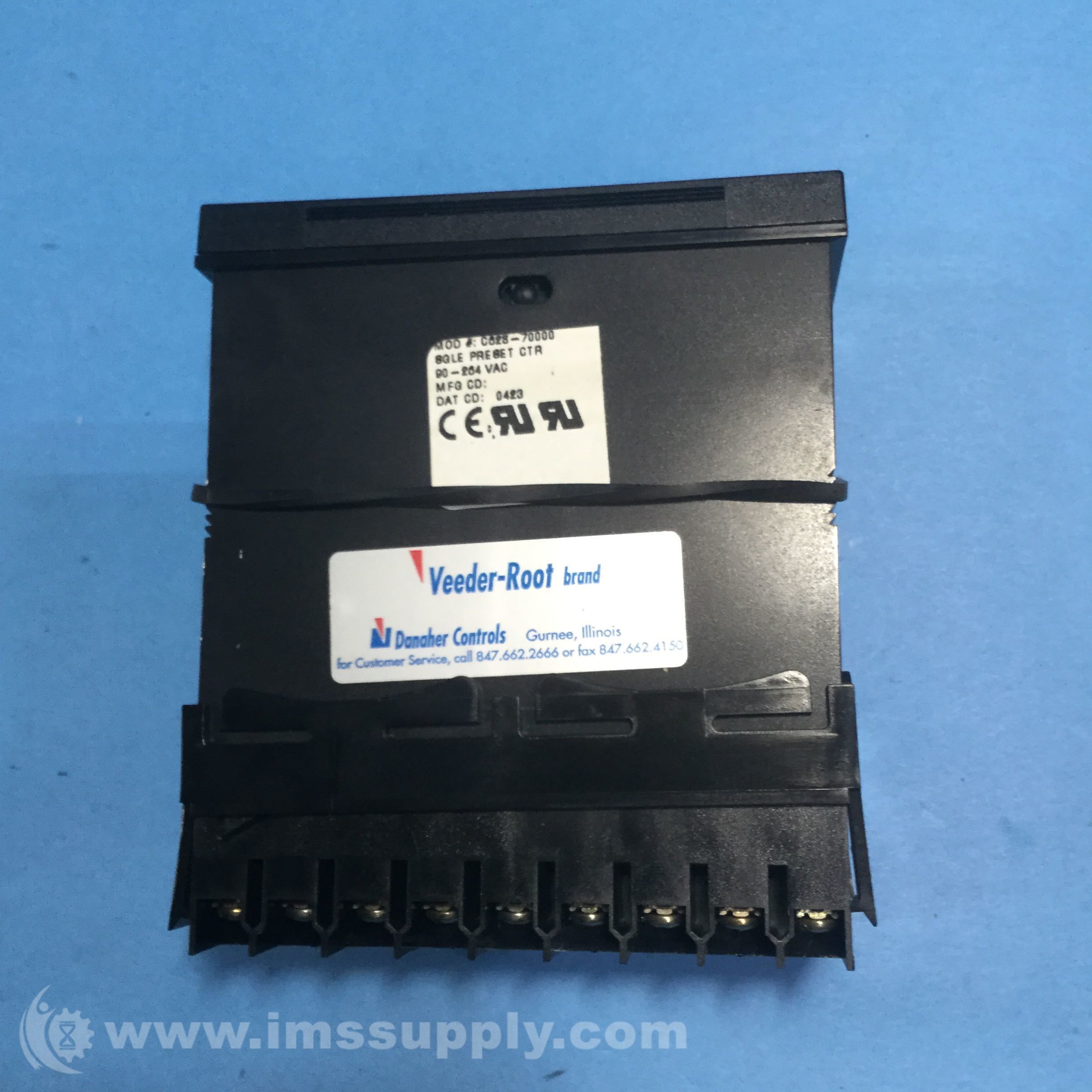 Veeder Root C628-70000 Counter, Preset, Single - IMS Supply