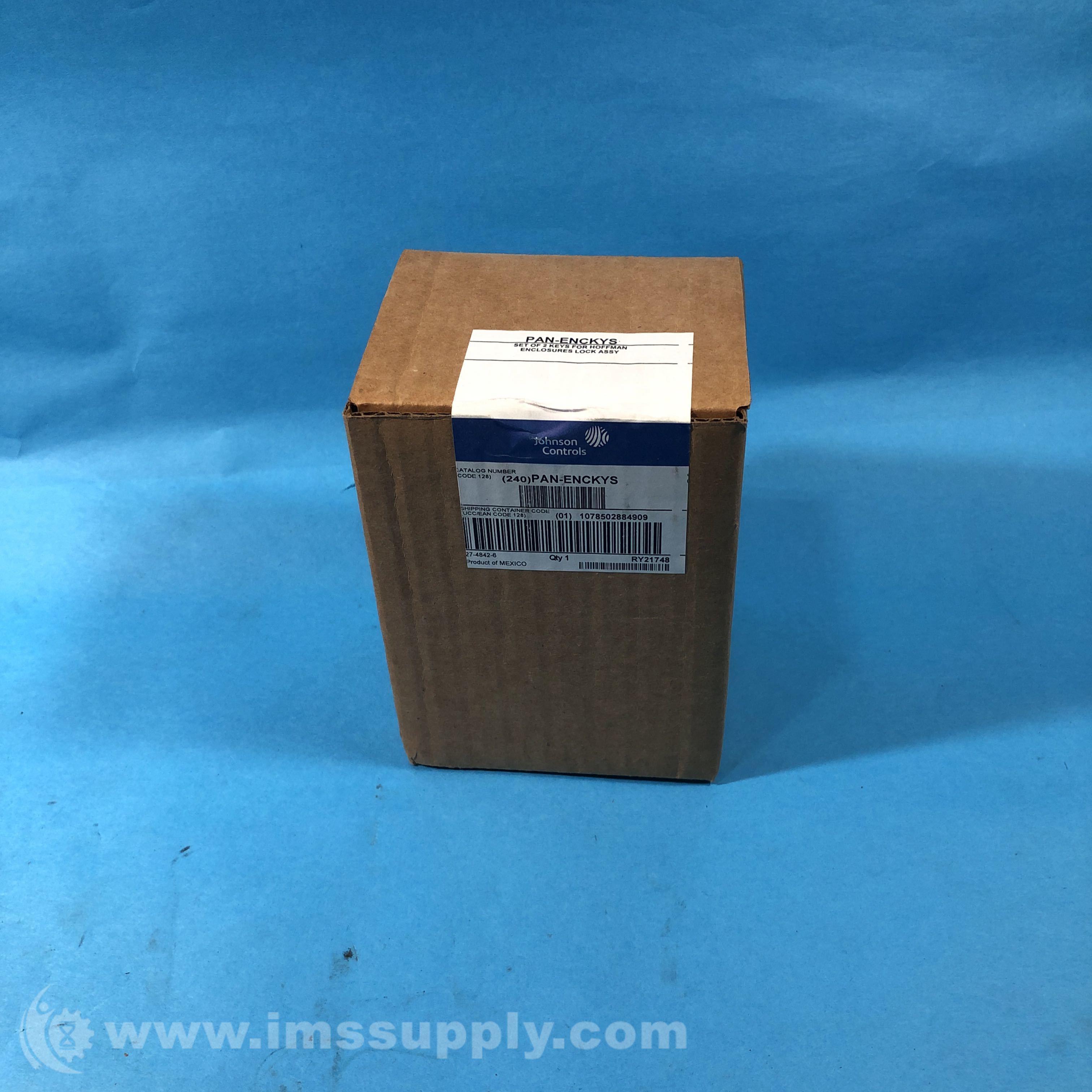 Johnson Controls PAN-ENCKYS Panel Keys (2); Enclosure Key Set - IMS Supply
