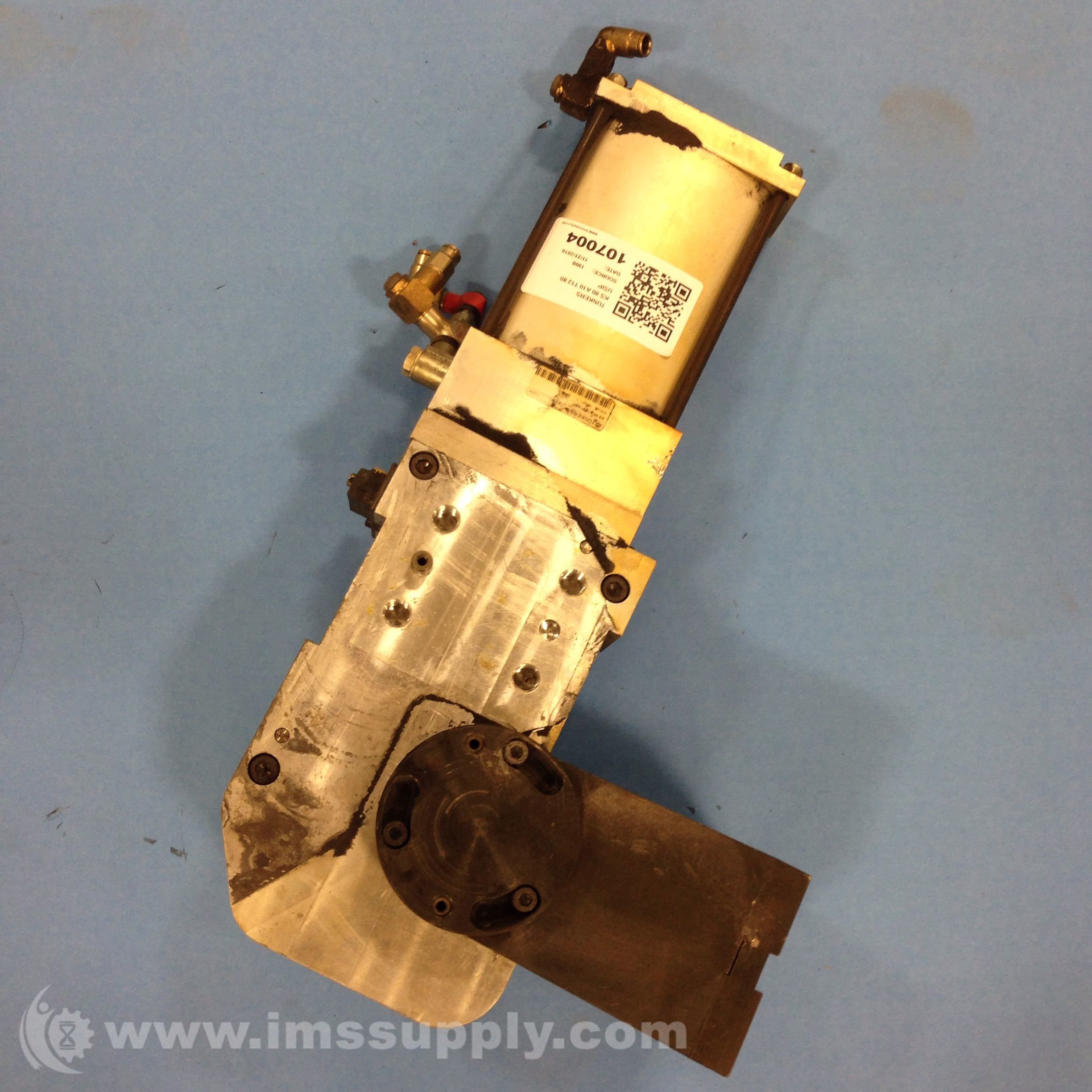 Tunkers KS 80 A10 T12 80 Pneumatic Power Clamp - IMS Supply