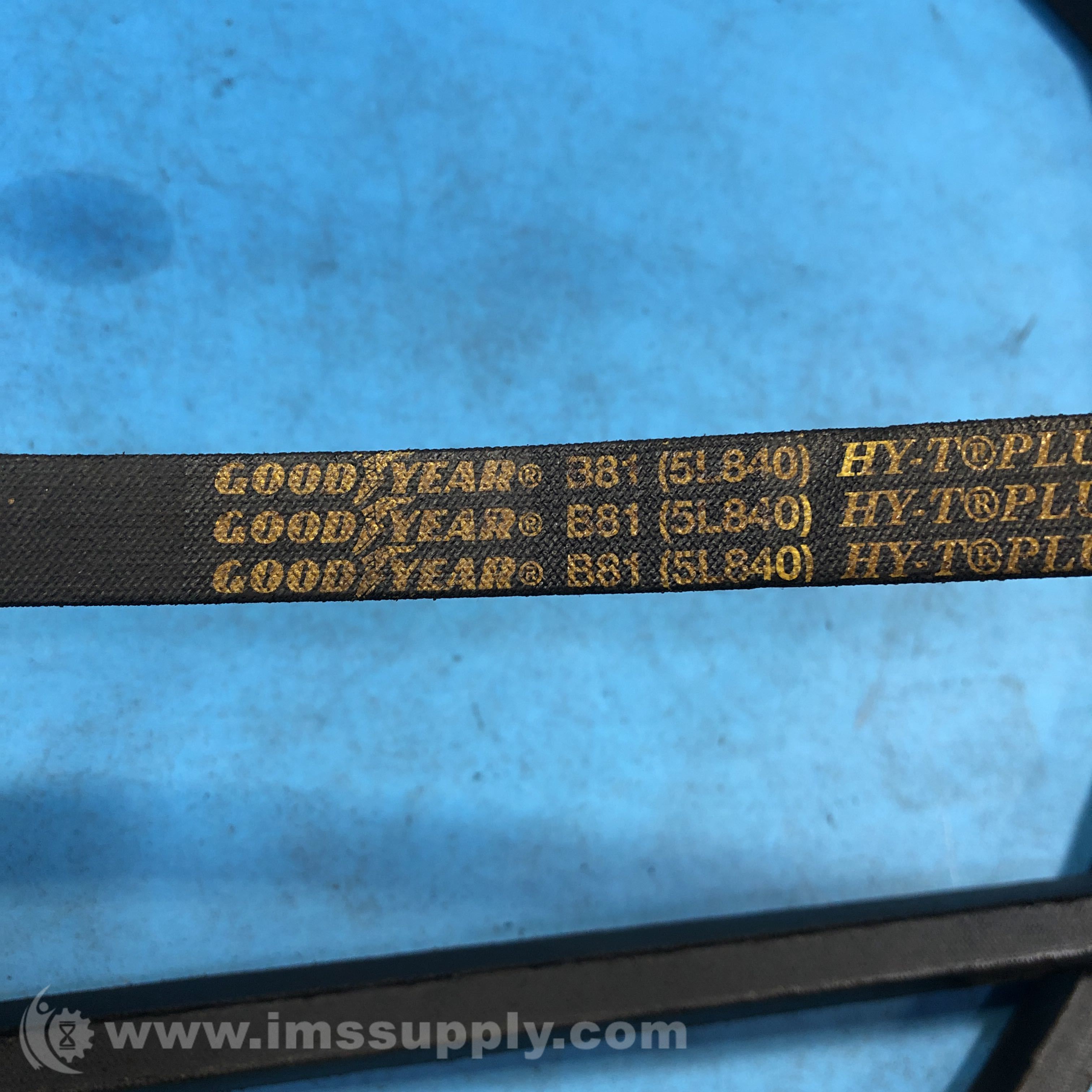 Goodyear B81 Classical V-Belt, 1 Band, B' Section - IMS Supply