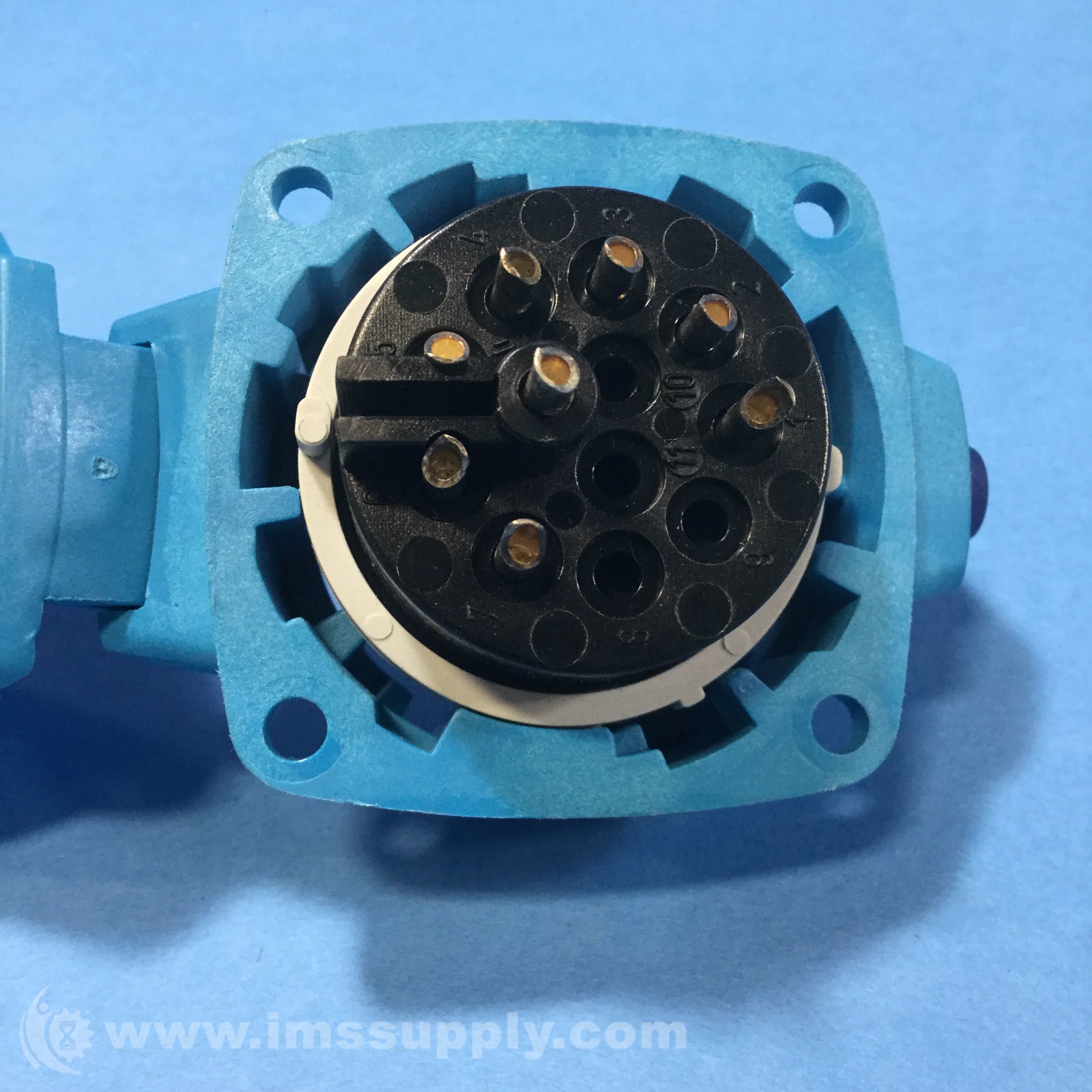 Meltric 01-M4091 20 TO 14AWG 7.5AMP 600V 9Pole Blue Polyester - IMS Supply