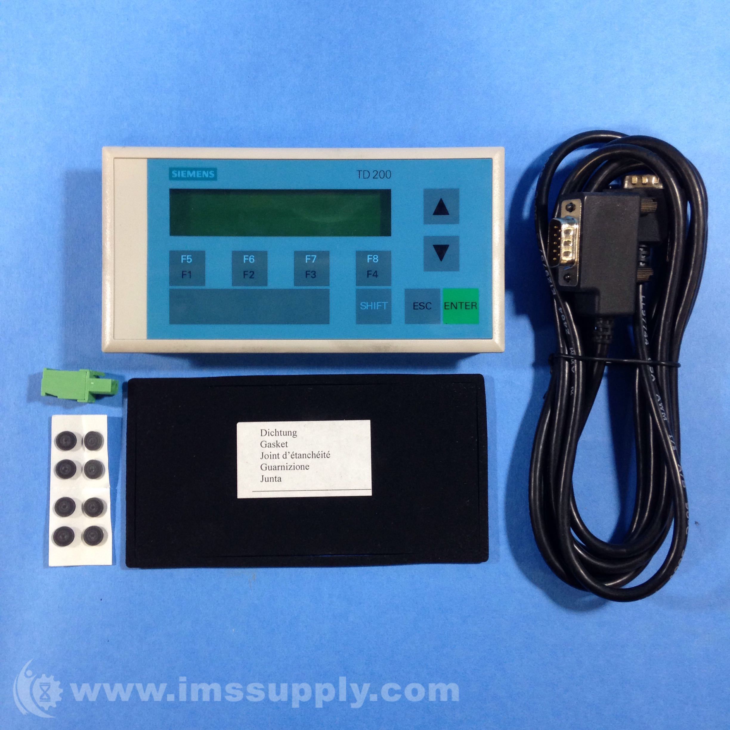Siemens SIMATIC S7 TD200 Operator Interface - IMS Supply