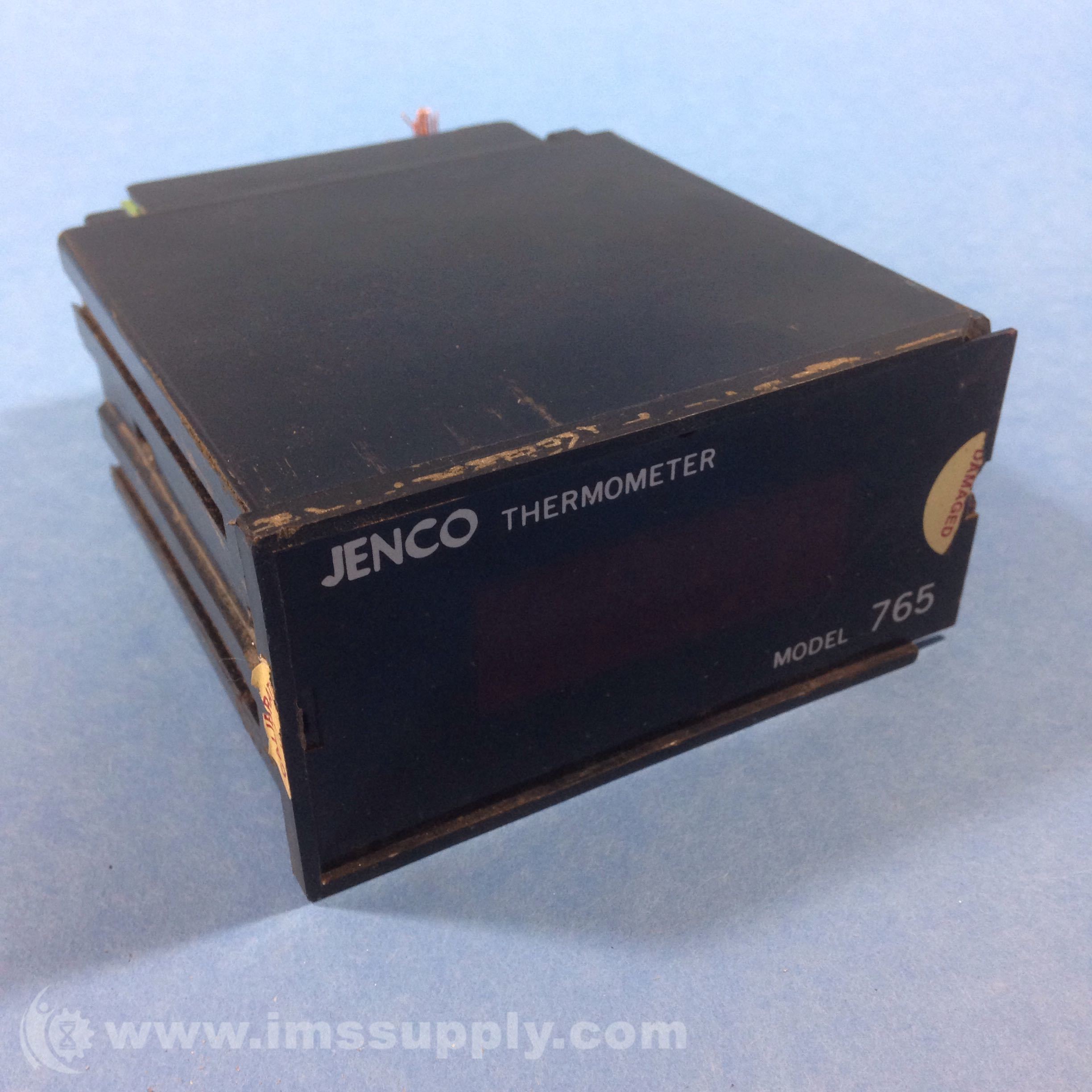 Jenco 765 Panel Thermometer 115V AC, 230V AC, - IMS Supply