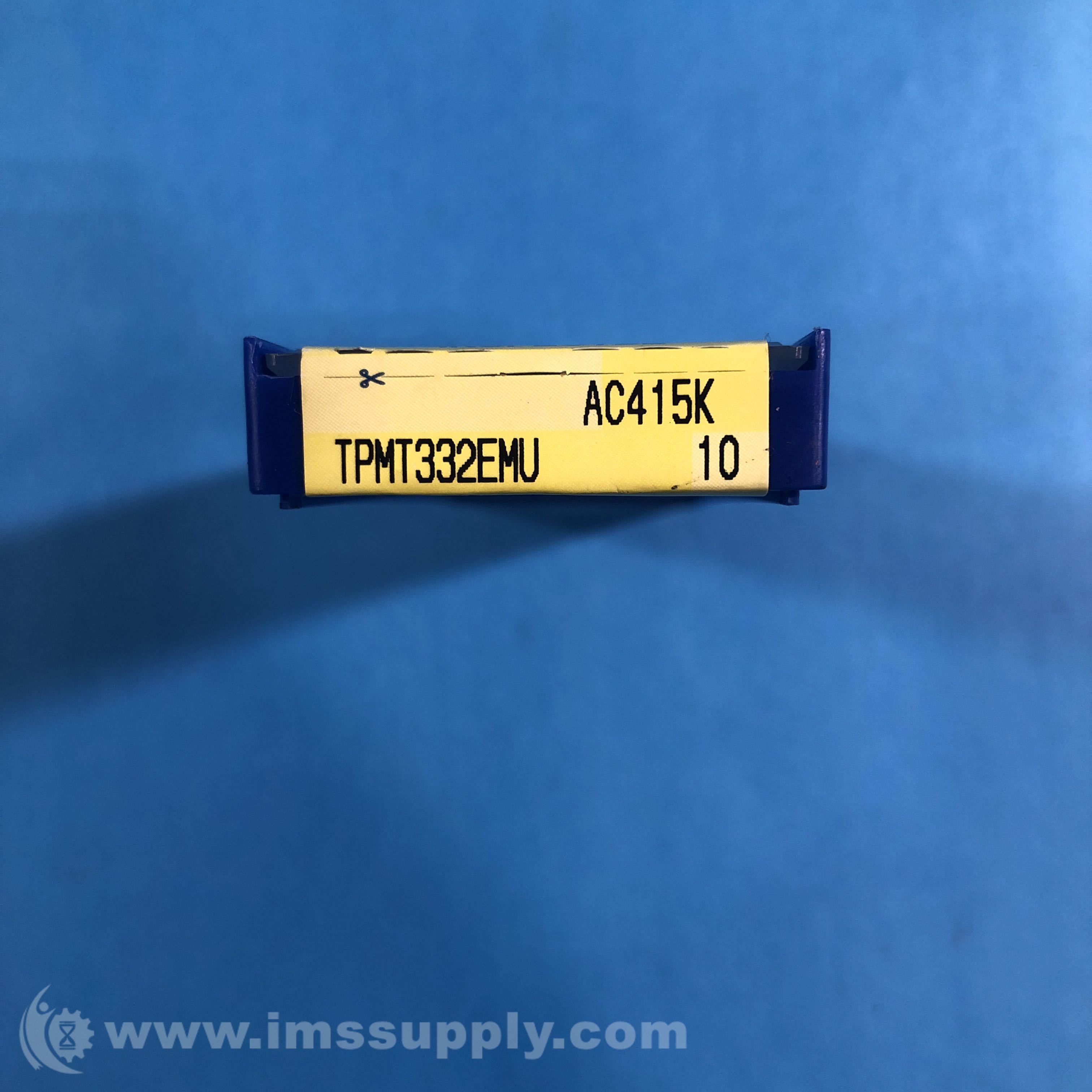 SUMITOMO ELECTRIC INDUSTRIES TPMT332EMU-AC415K Box of 10 Inserts - IMS ...