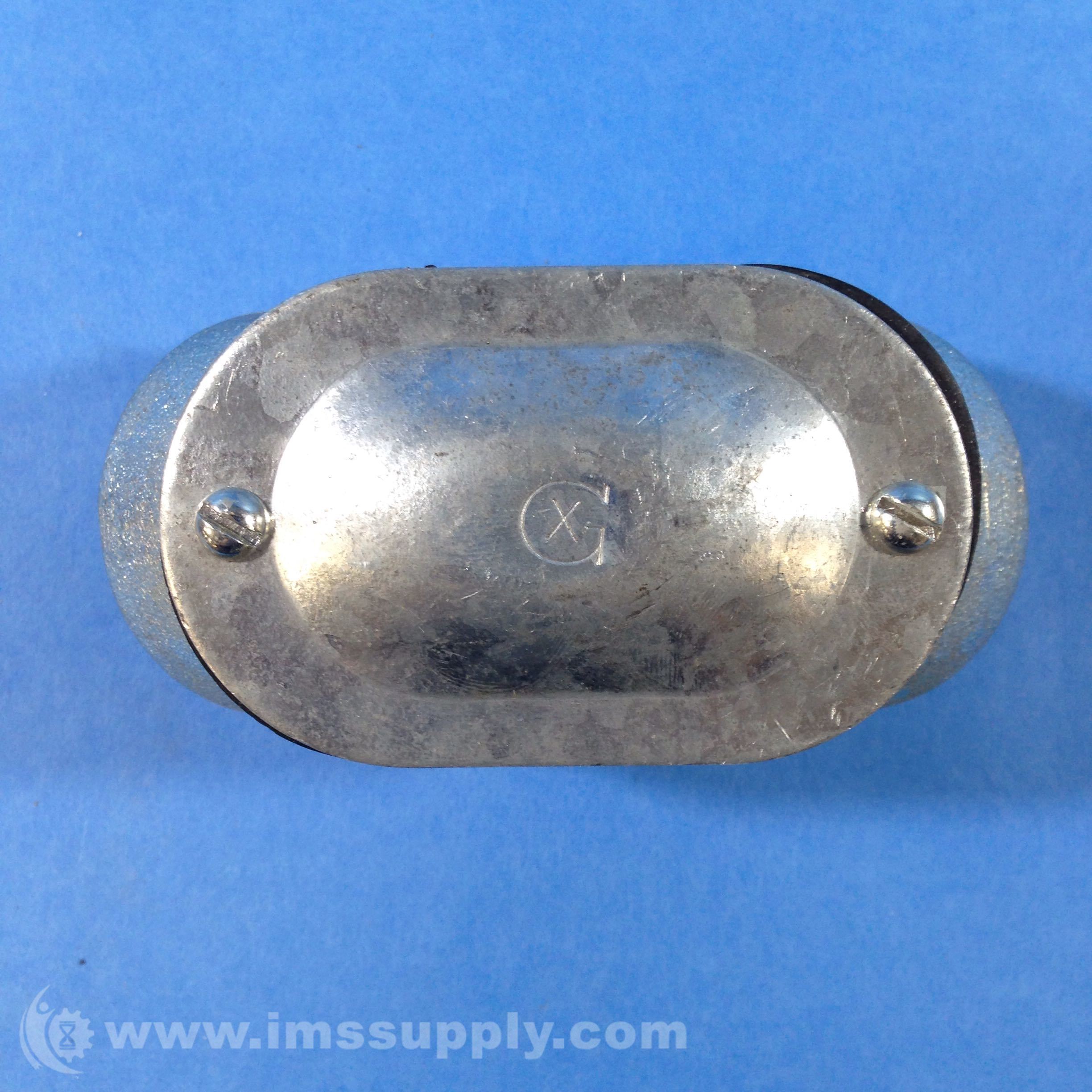 Egs FF-125 90 Degree Rigid Conduit Pull Elbow Malleable Iron - IMS Supply