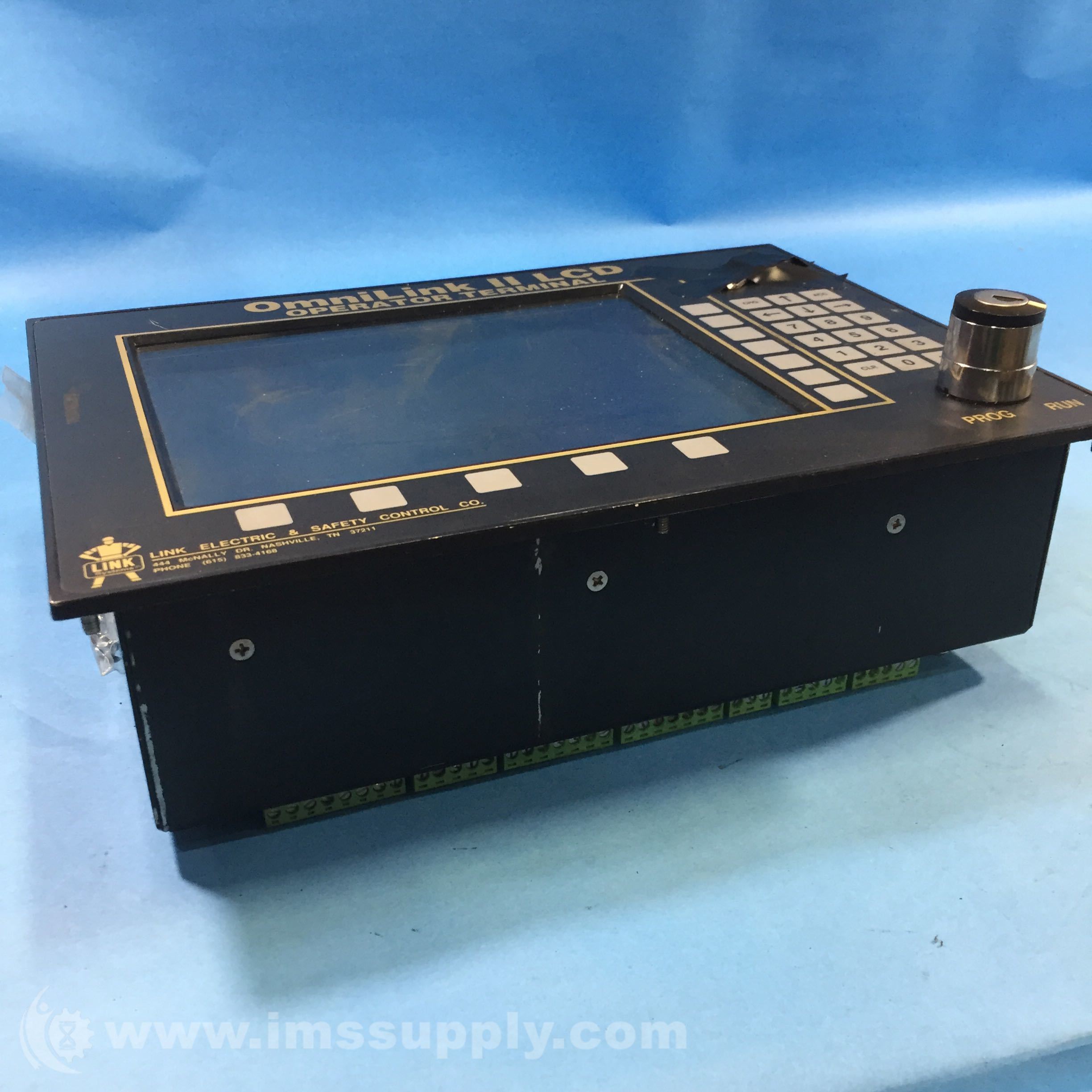 Link Electric & Safety OT-802 Operator Terminal OmniLink LCD - IMS Supply