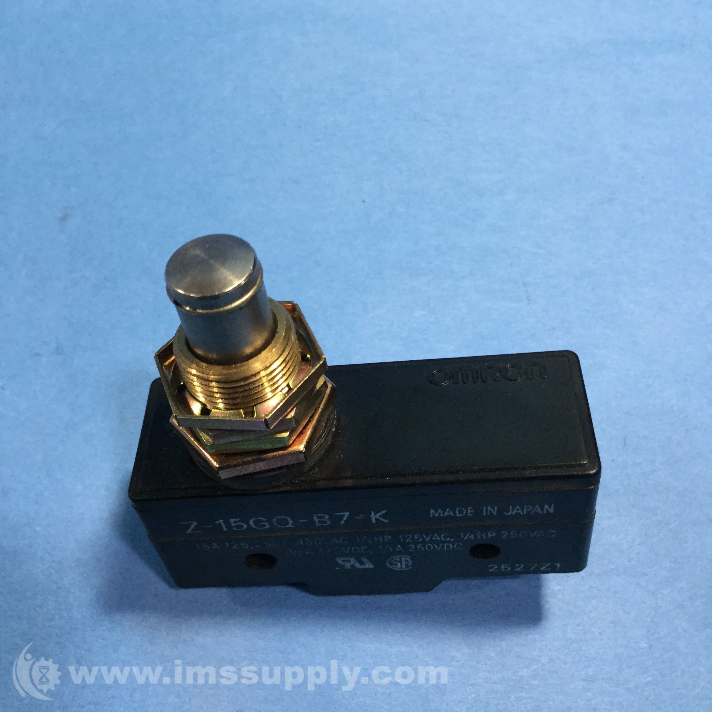 Omron Z-15GQ-B7-K Snap Action Switch - IMS Supply