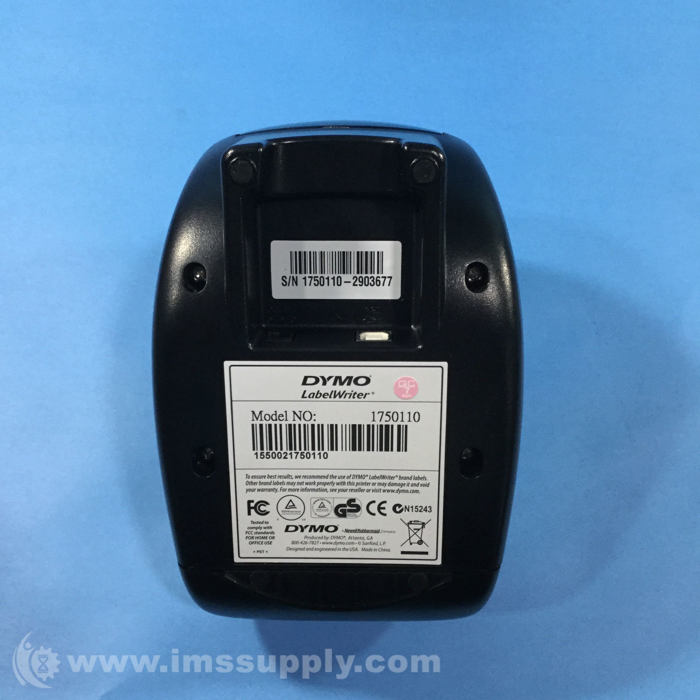 Dymo 1750110 LabelWriter 450 Thermal Label Printer, Black, USB - IMS Supply