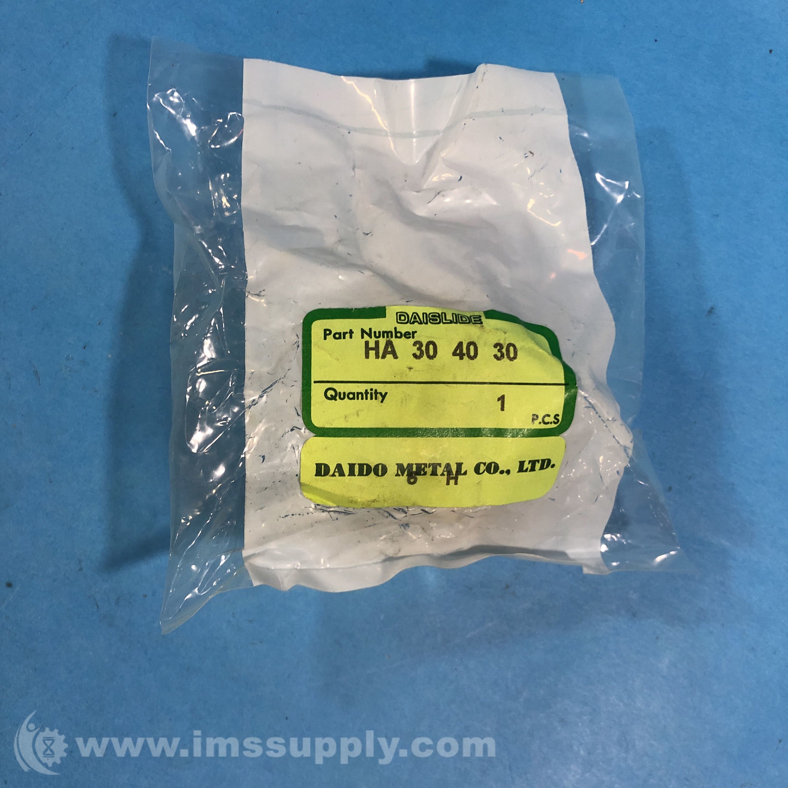 Daido Metal HA304030 Metallic, Bushing, HA Series - IMS Supply