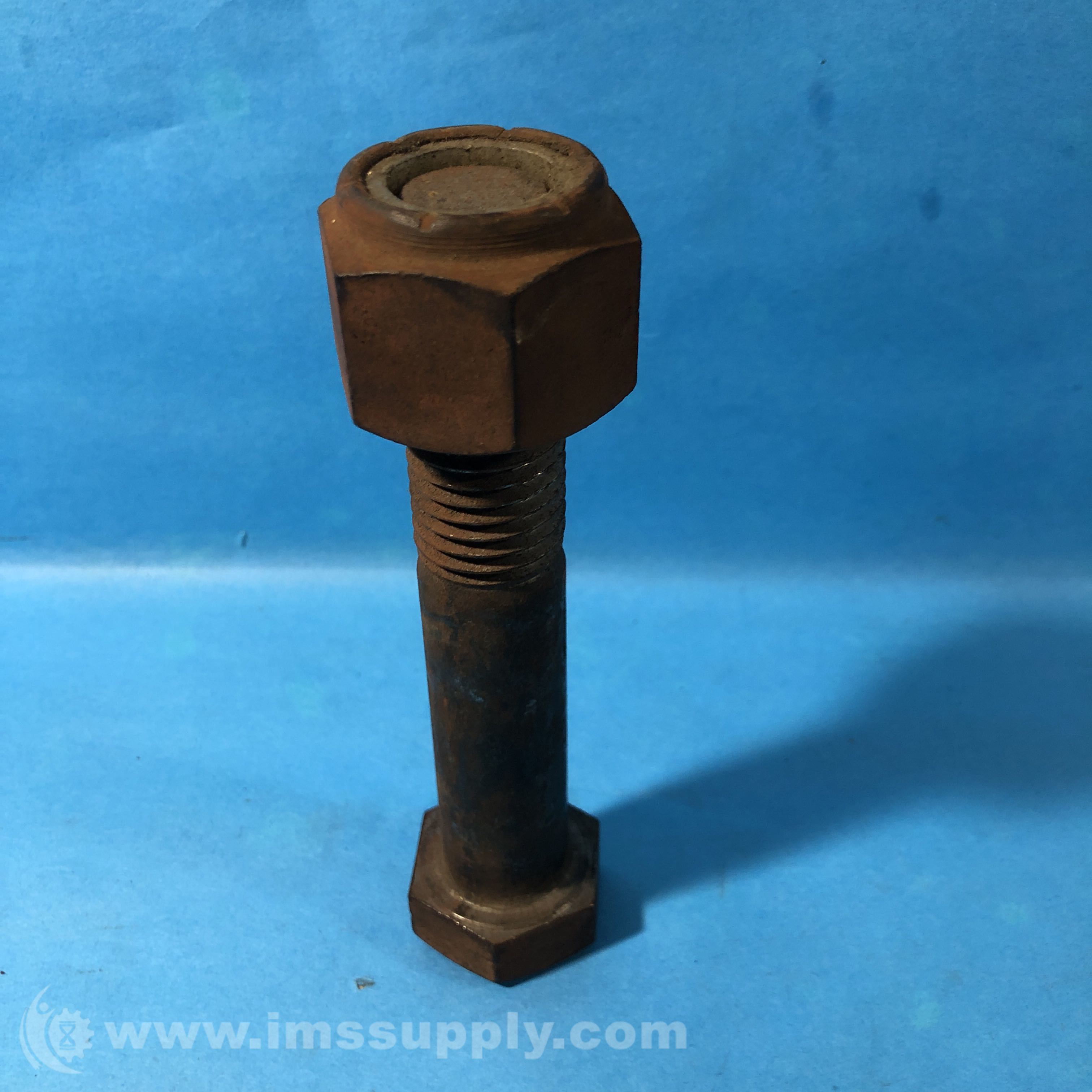 Infasco Black Steel Hex Head Partially Threaded Screw - IMS Supply