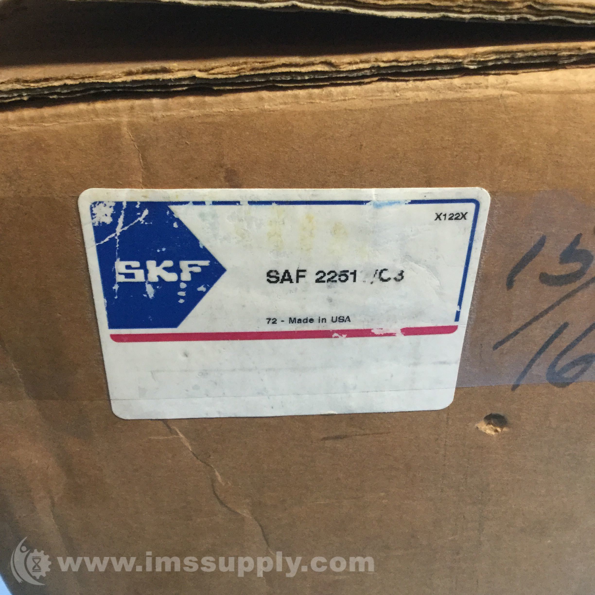 SKF SAF 22517/C3 Pillow Block Roller Bearing - IMS Supply