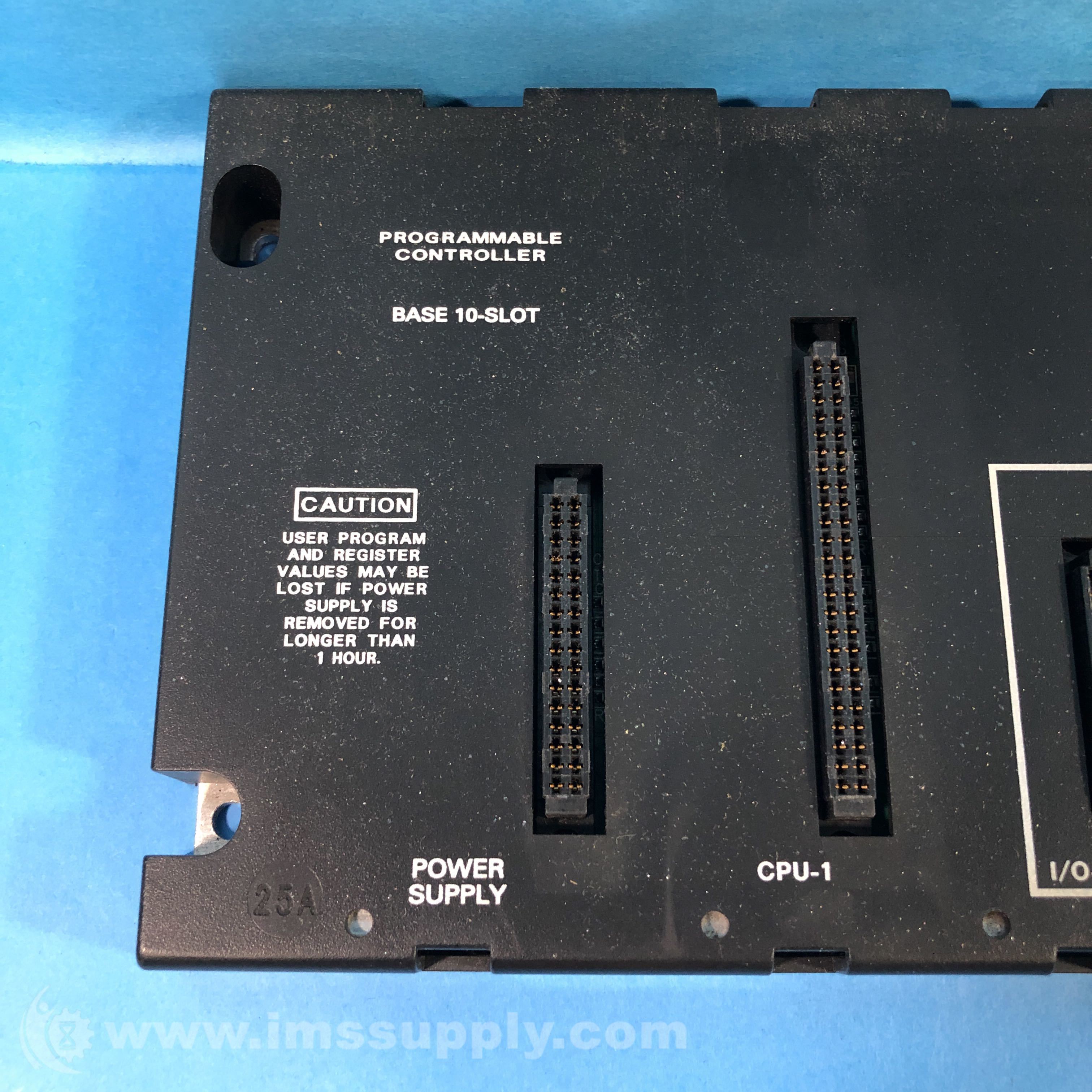 GE Fanuc IC693CHS391L Base 10-Slot Programmable Controller - IMS Supply