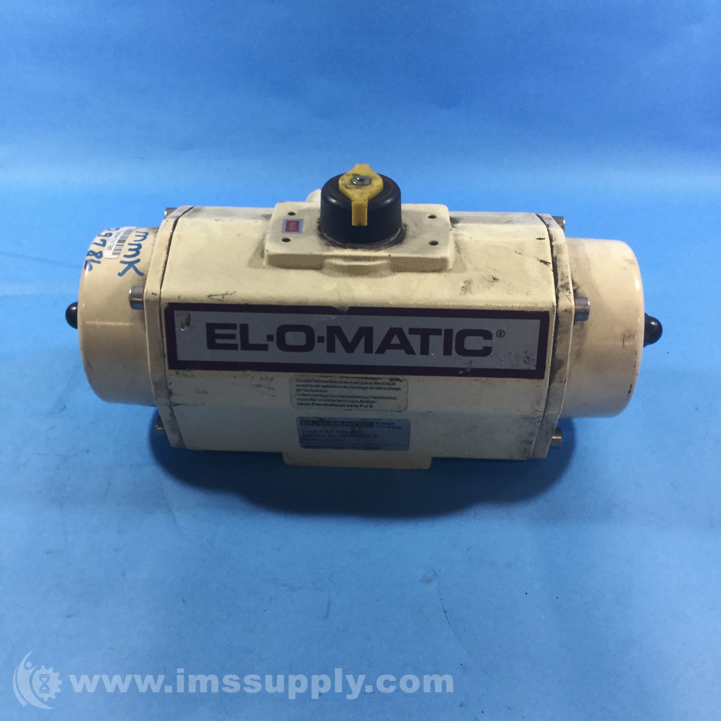 Elomatic ESA 200-4/A Rotary Actuator Spring Return 120psig - IMS Supply