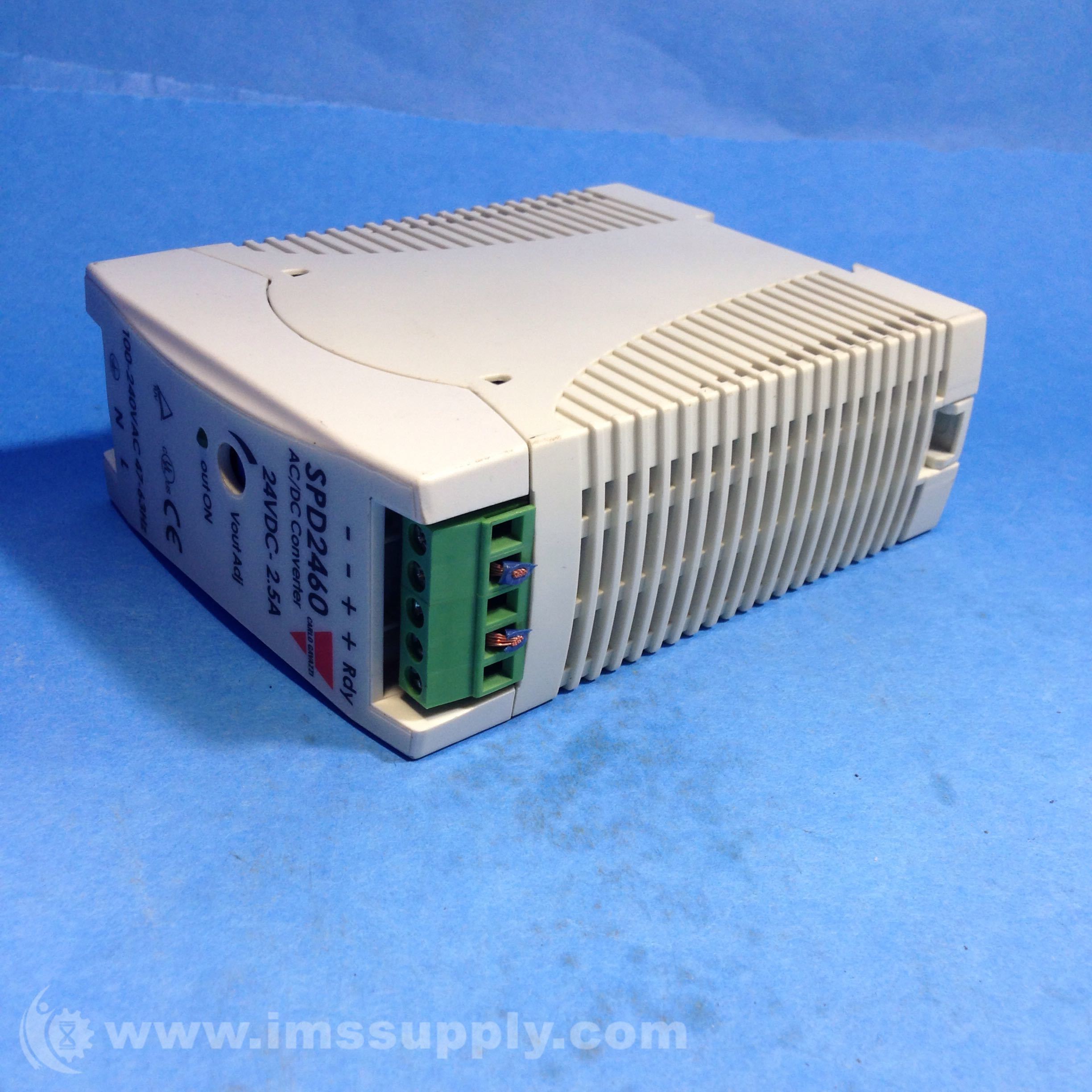 Carlo Gavazzi SPD24601 AC/DC DIN Rail Power Supply - IMS Supply