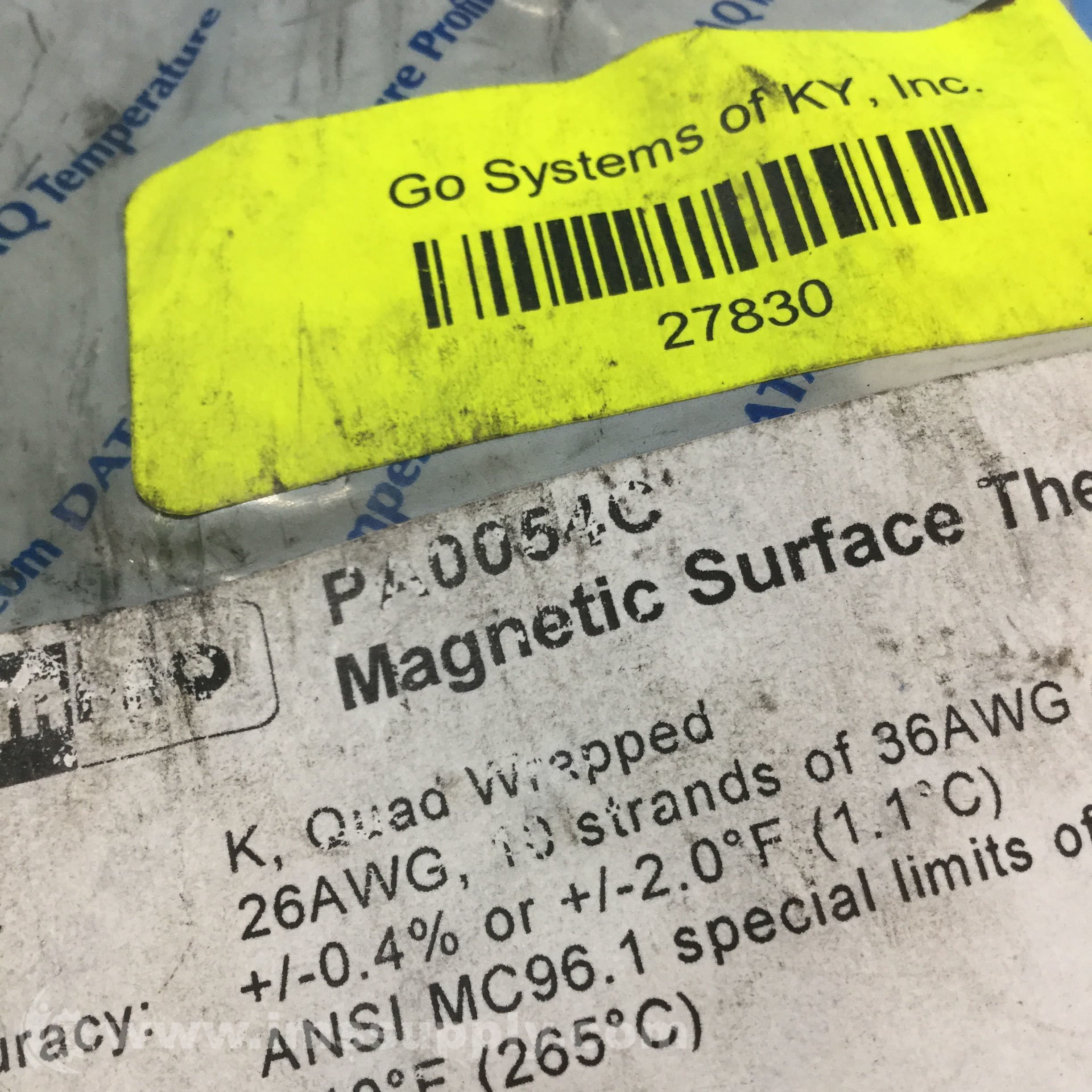 Datapaq PA0054C Magnetic Surface Thermocouple - IMS Supply