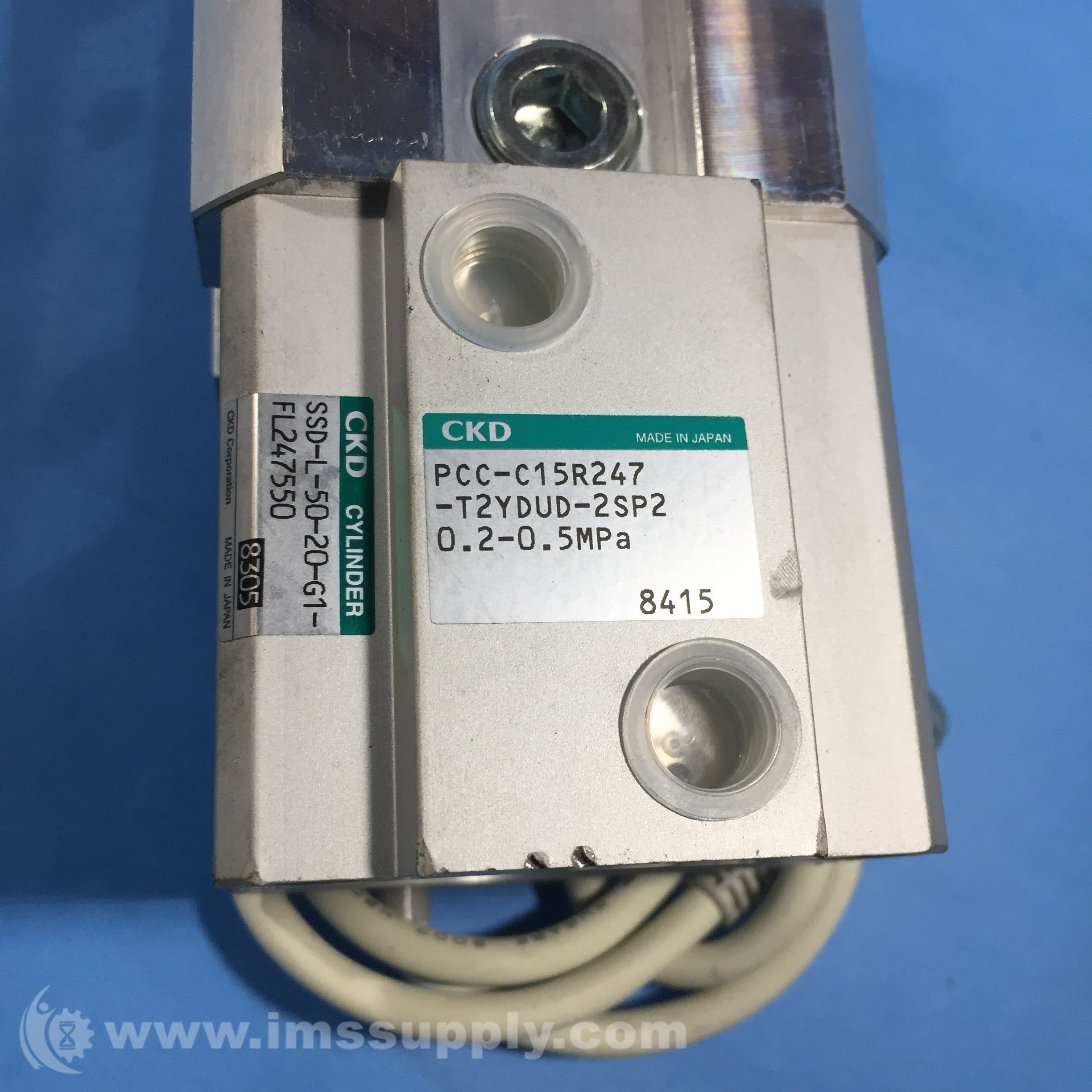 CKD PCC-C15R247-T2YDUD-25P2 Pneumatic Cylinder - IMS Supply