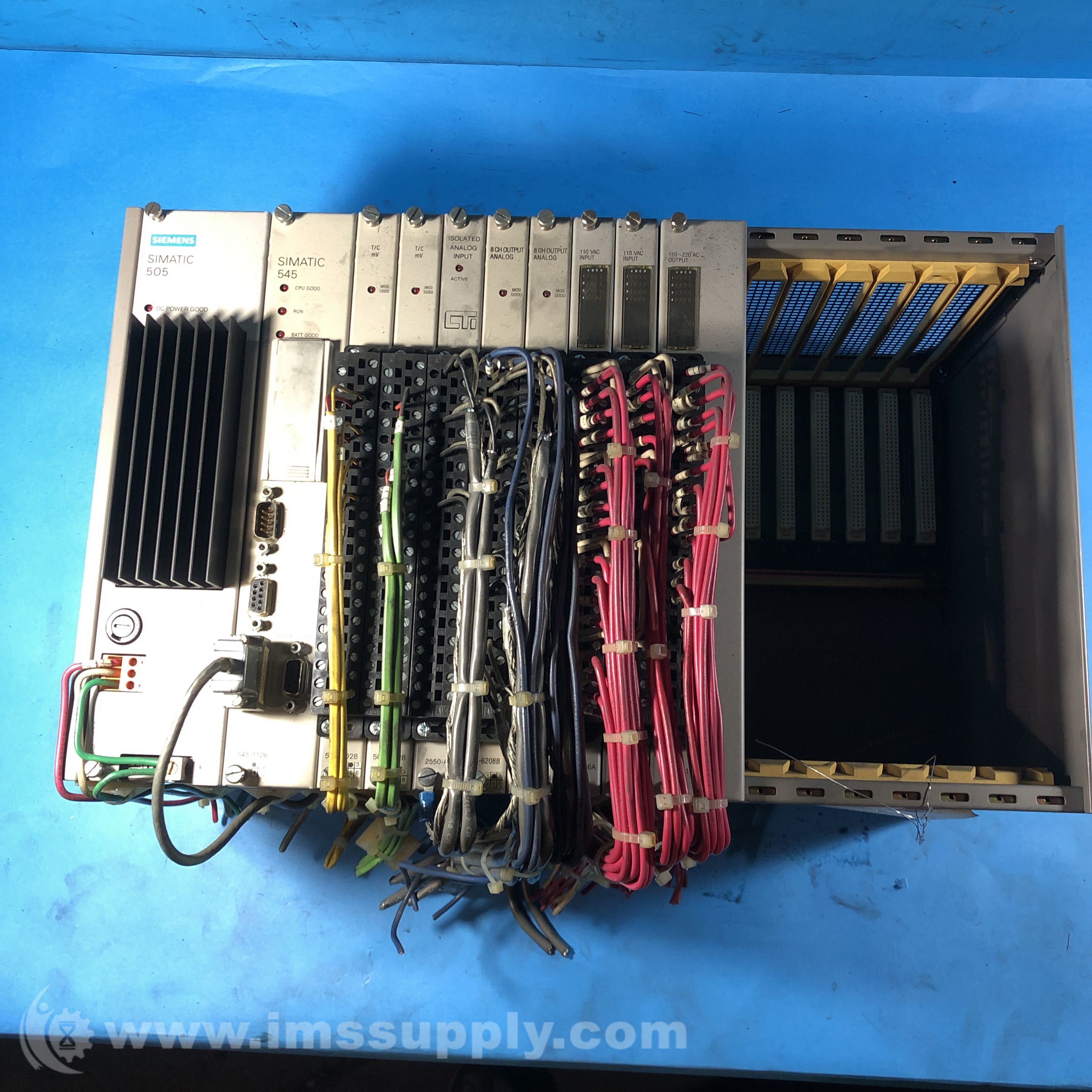 Siemens SIMATIC 505 Cabinet & Controller Modules - IMS Supply