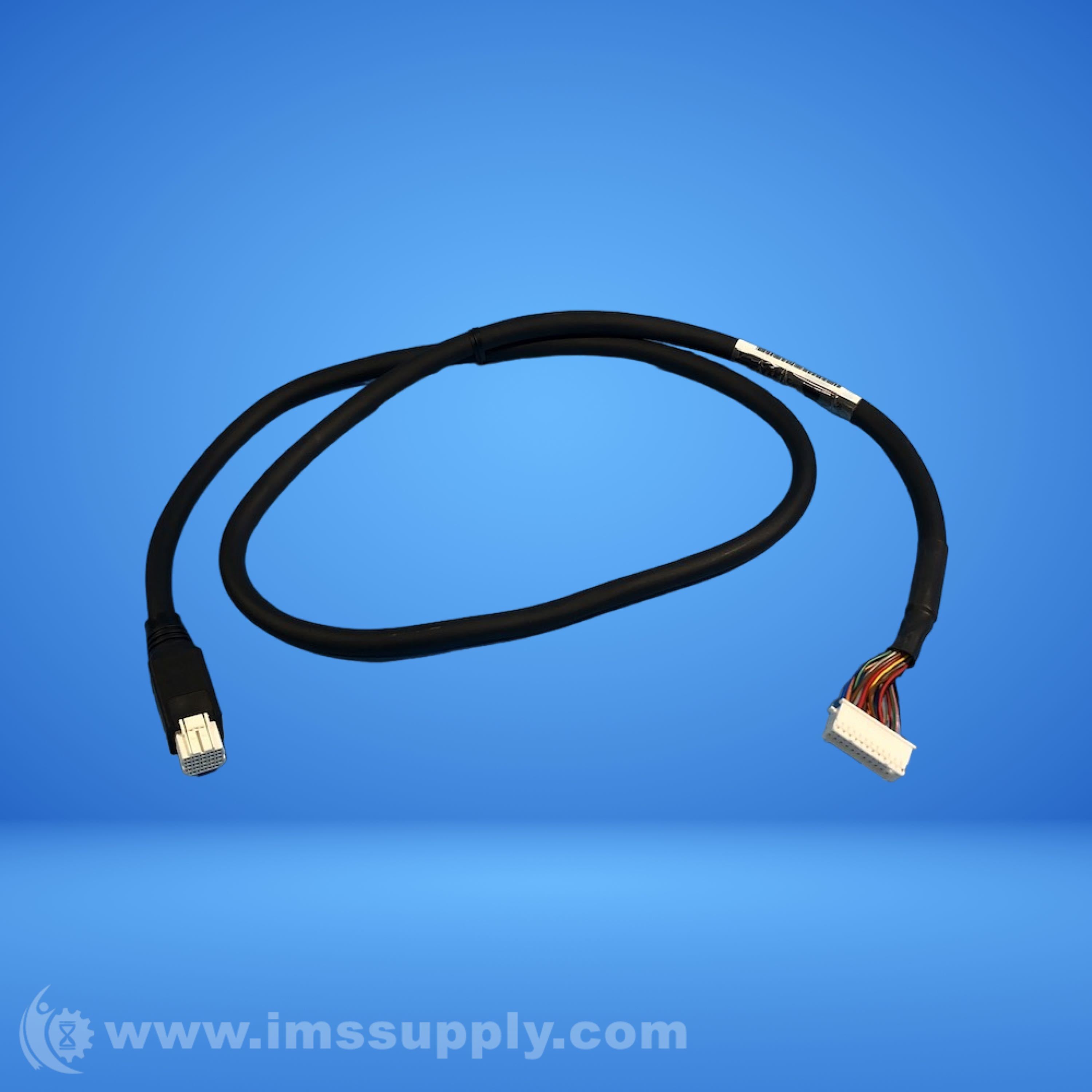 IAI Corporation Black Connector Cable Cordset - IMS Supply