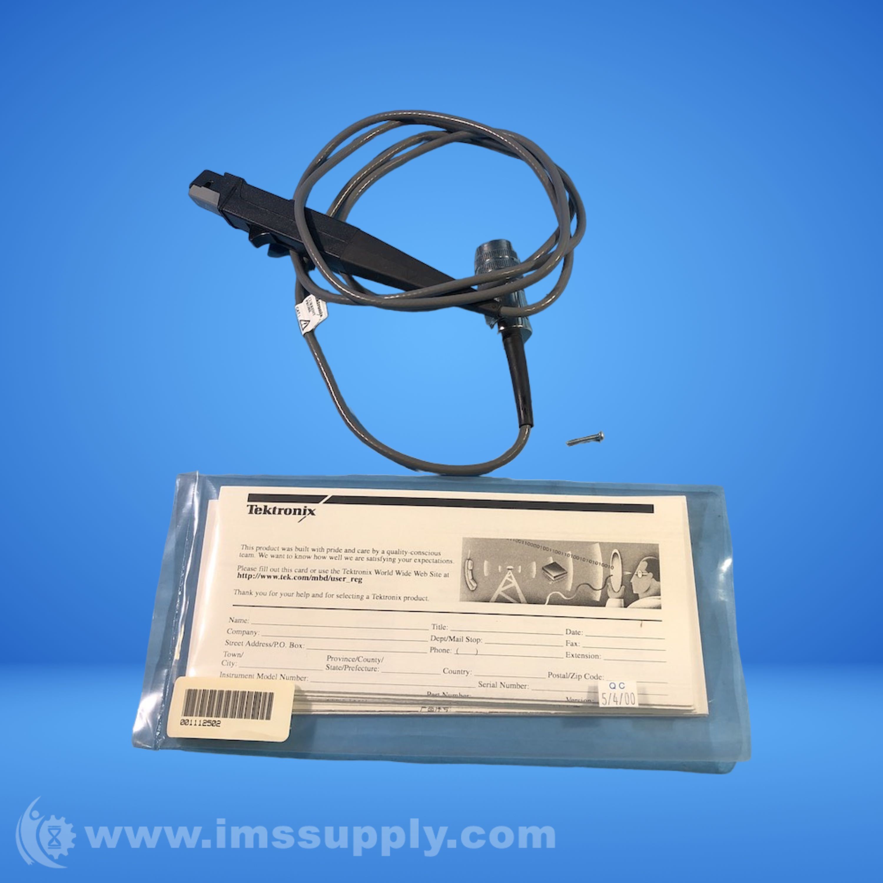 Tektronix TCP202, 15A AC/DC Coupled Current Test Probe - IMS Supply