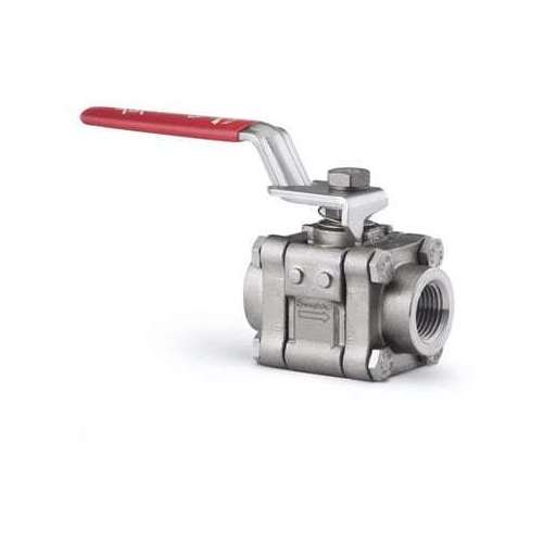 Swagelok SS-A63TF4 SS 3-Piece 60 Series Fire Series Ball Valve - IMS Supply
