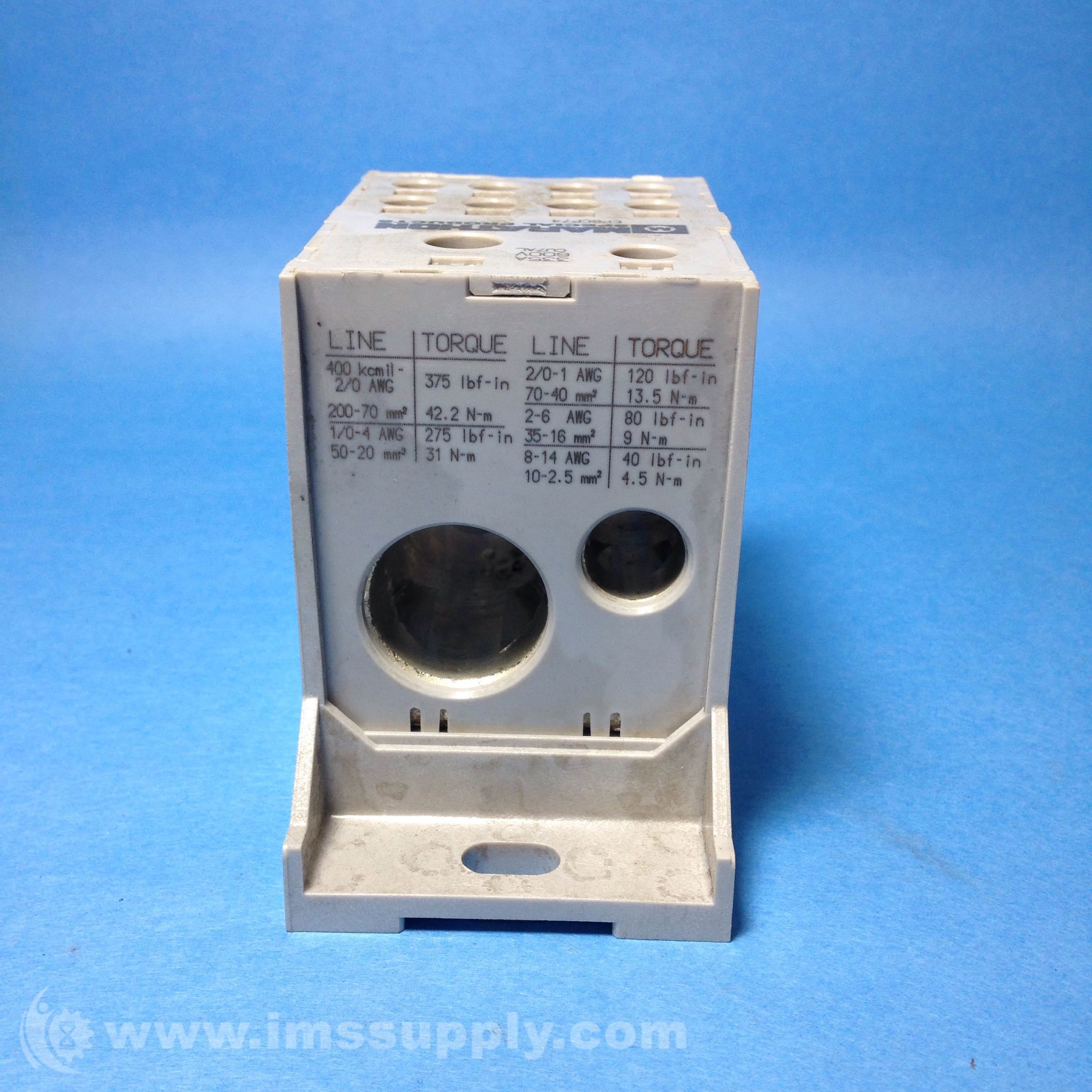 Marathon Special Products EPBCP74 Power Distribution Block - IMS Supply