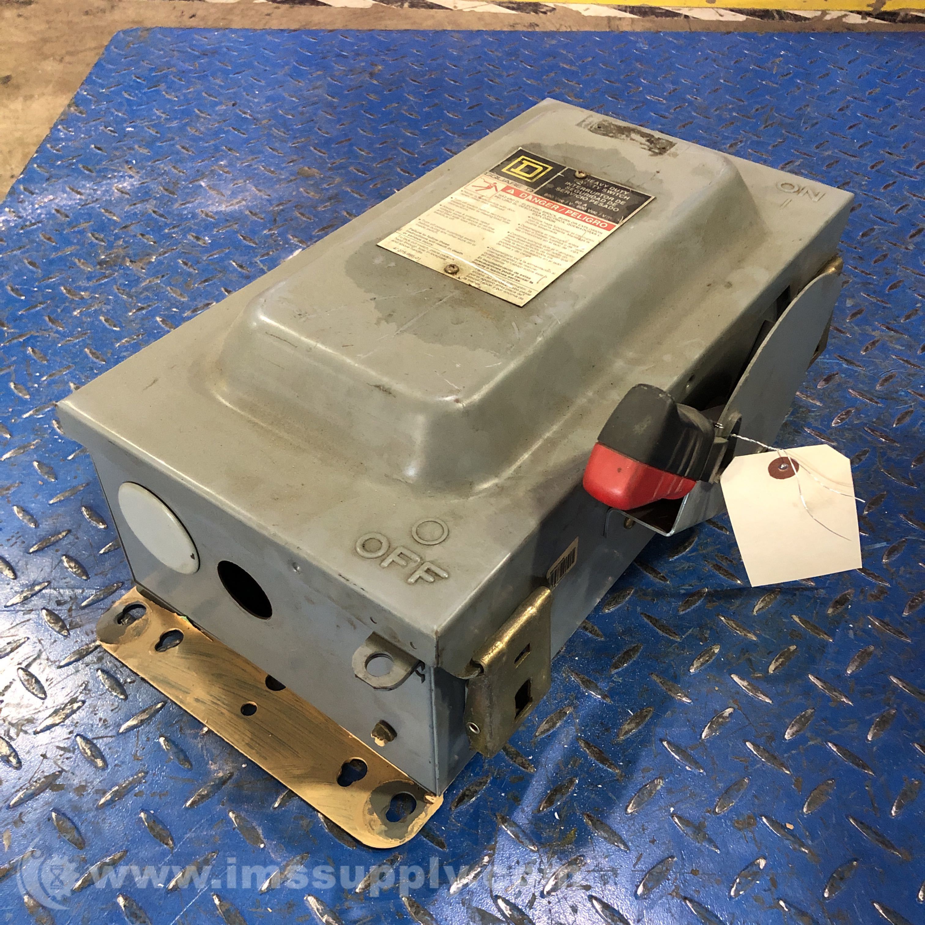 Square D HU362AWK Series F06 Single Throw Saftey Switch - IMS Supply