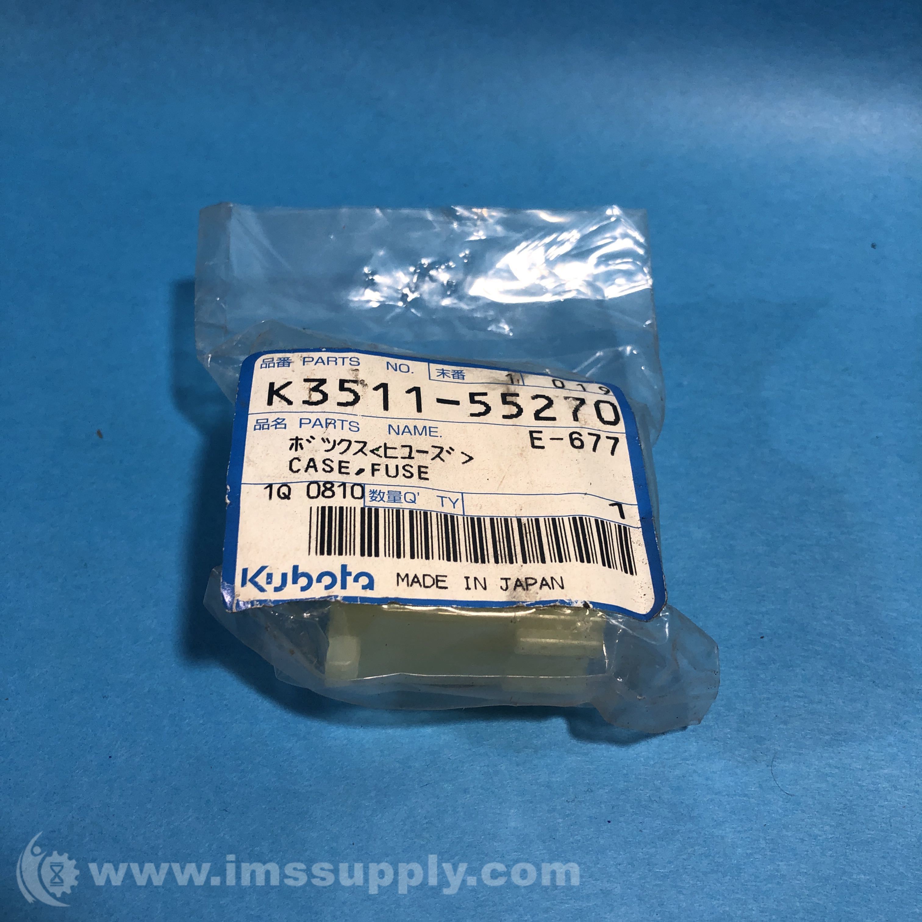 Kubota K3511-55270 Fuse Case Box - IMS Supply
