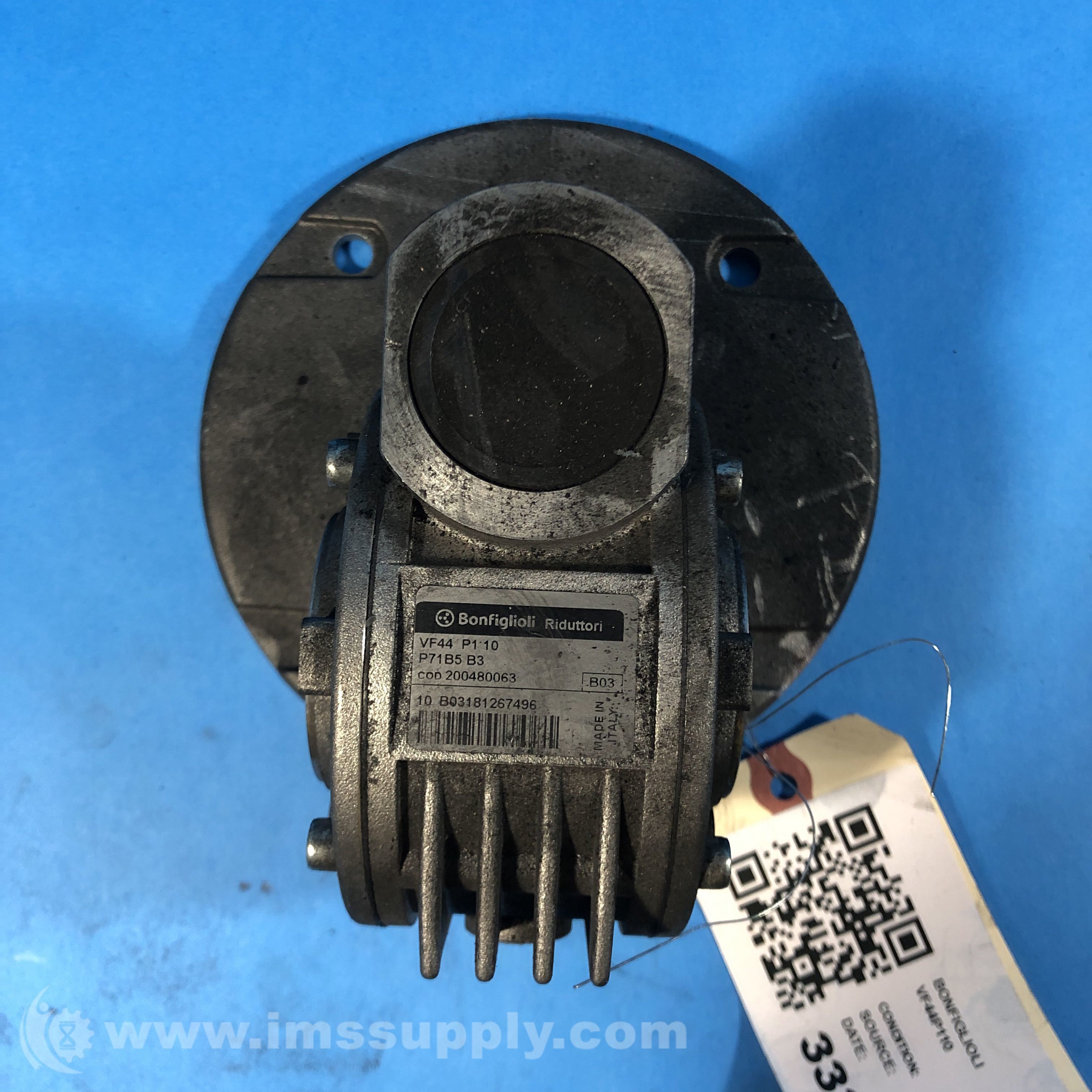 Bonfiglioli VF 44 P1 10 P71 B5 B3 Right Angle Gear Reducer - IMS Supply
