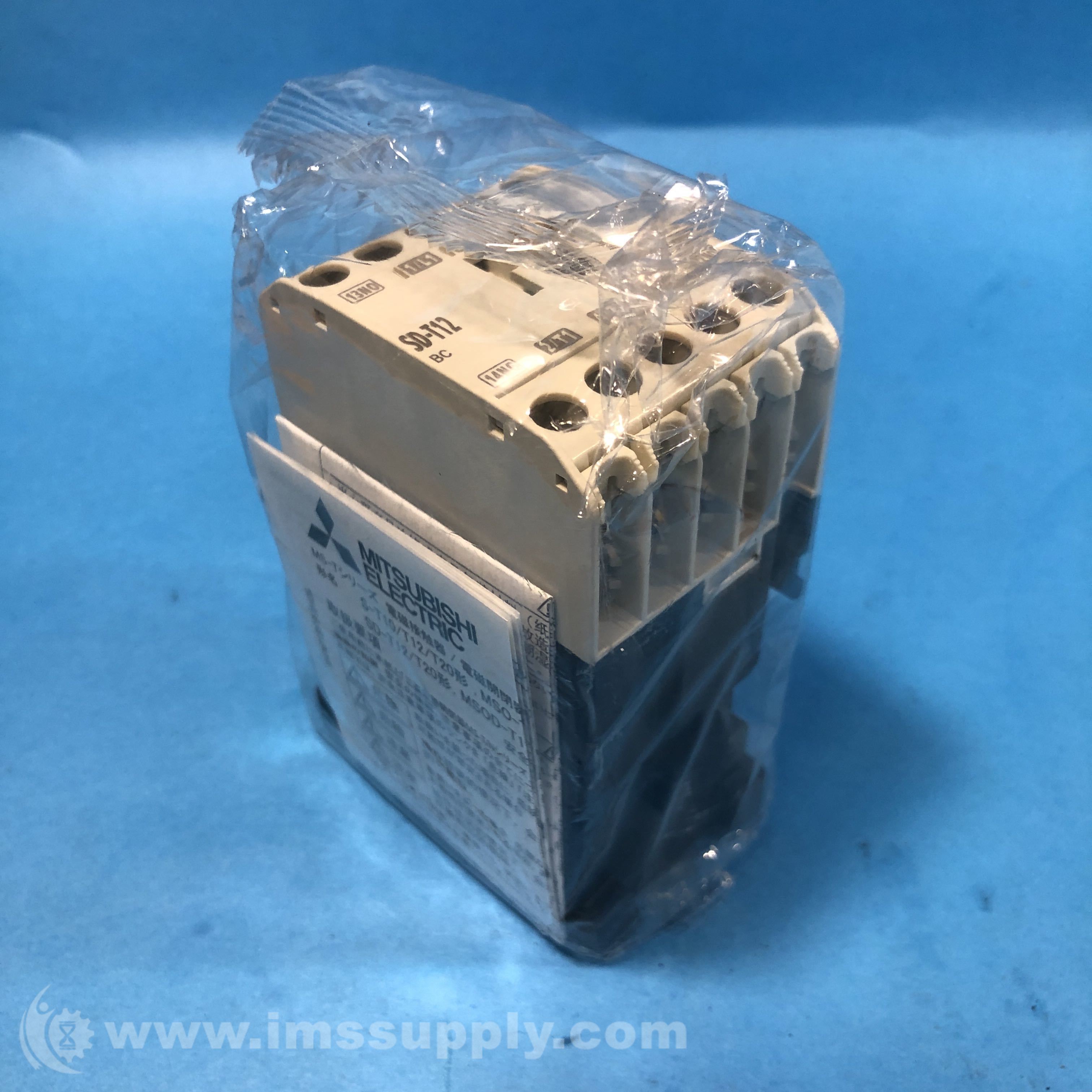 Mitsubishi SD-T12BC DC24V 1A1B Contactor - IMS Supply