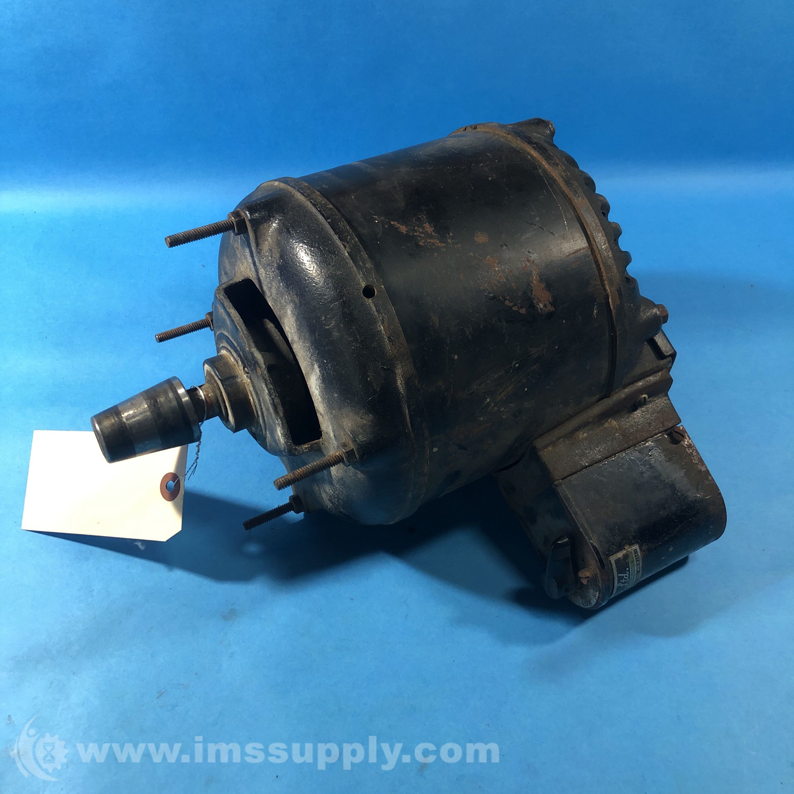 Century Electric Motors SPM-81-B AC Motor, RPM 1150-550, Frame A6 - IMS ...